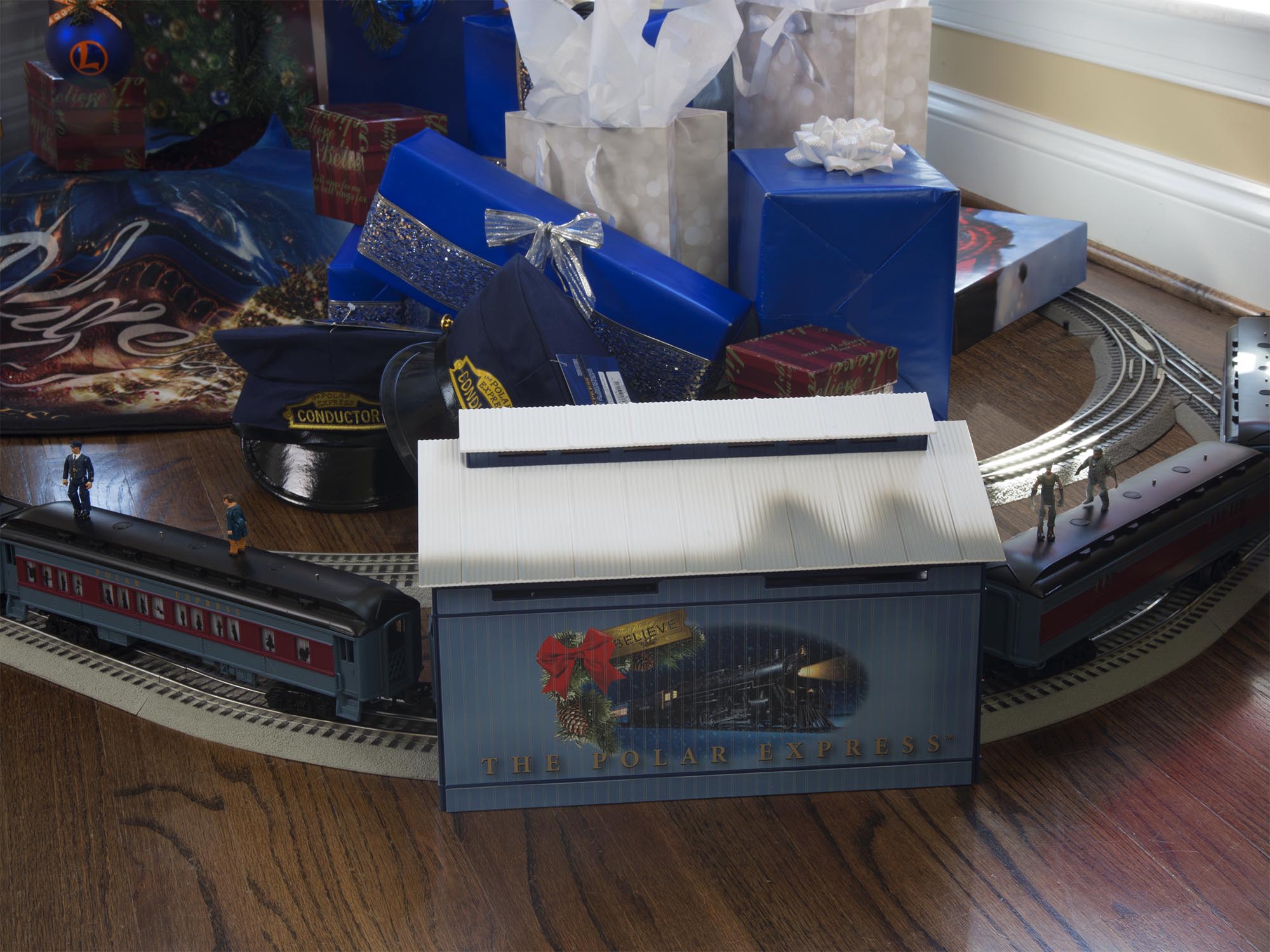 The Polar Express Covered Bridge