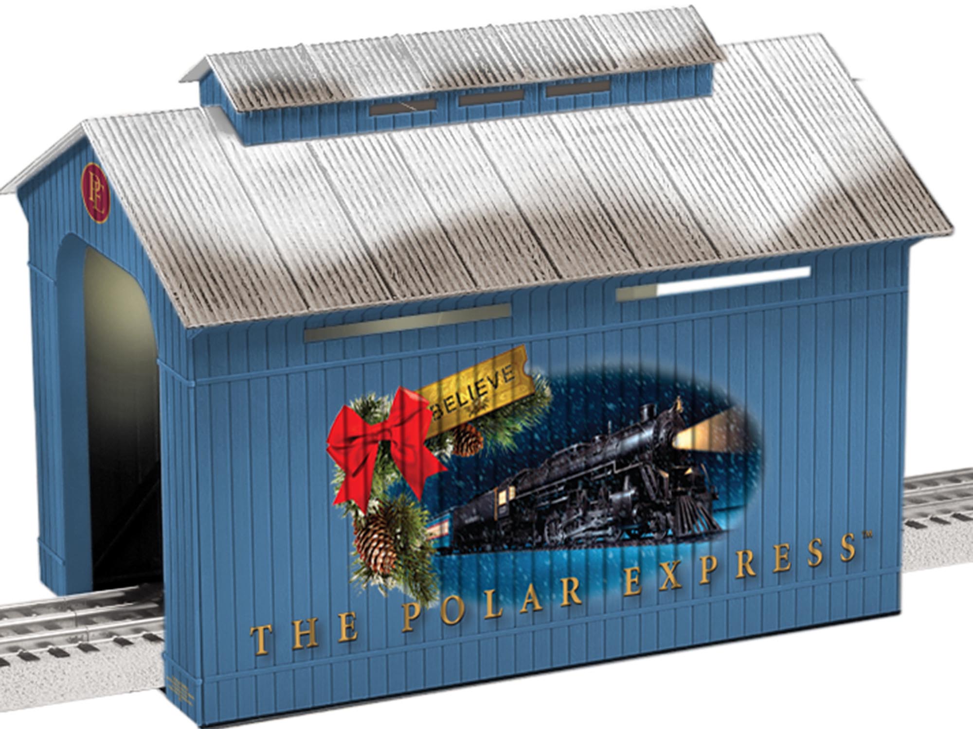 The Polar Express Covered Bridge