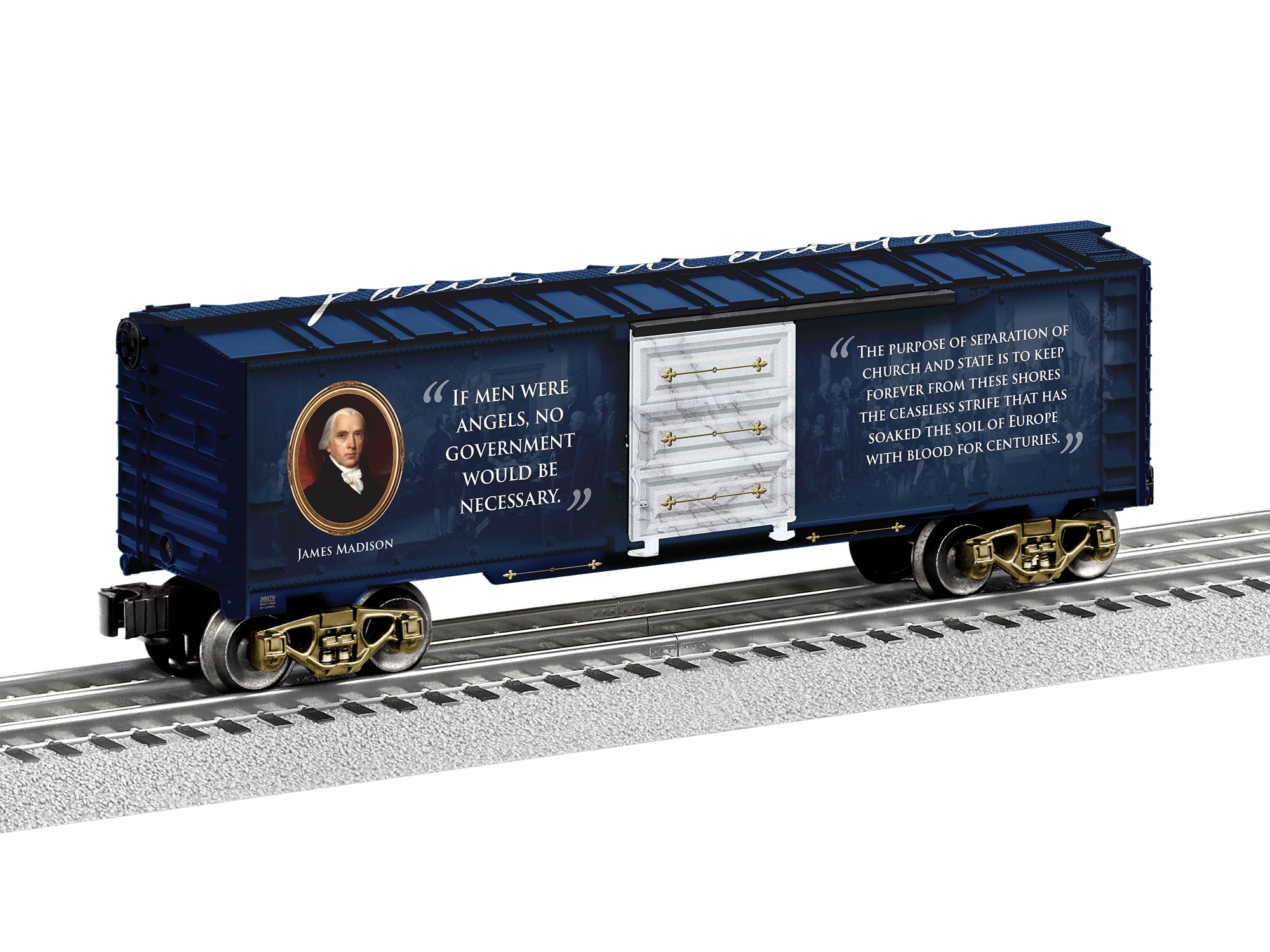 Founding Fathers - James Madison Boxcar