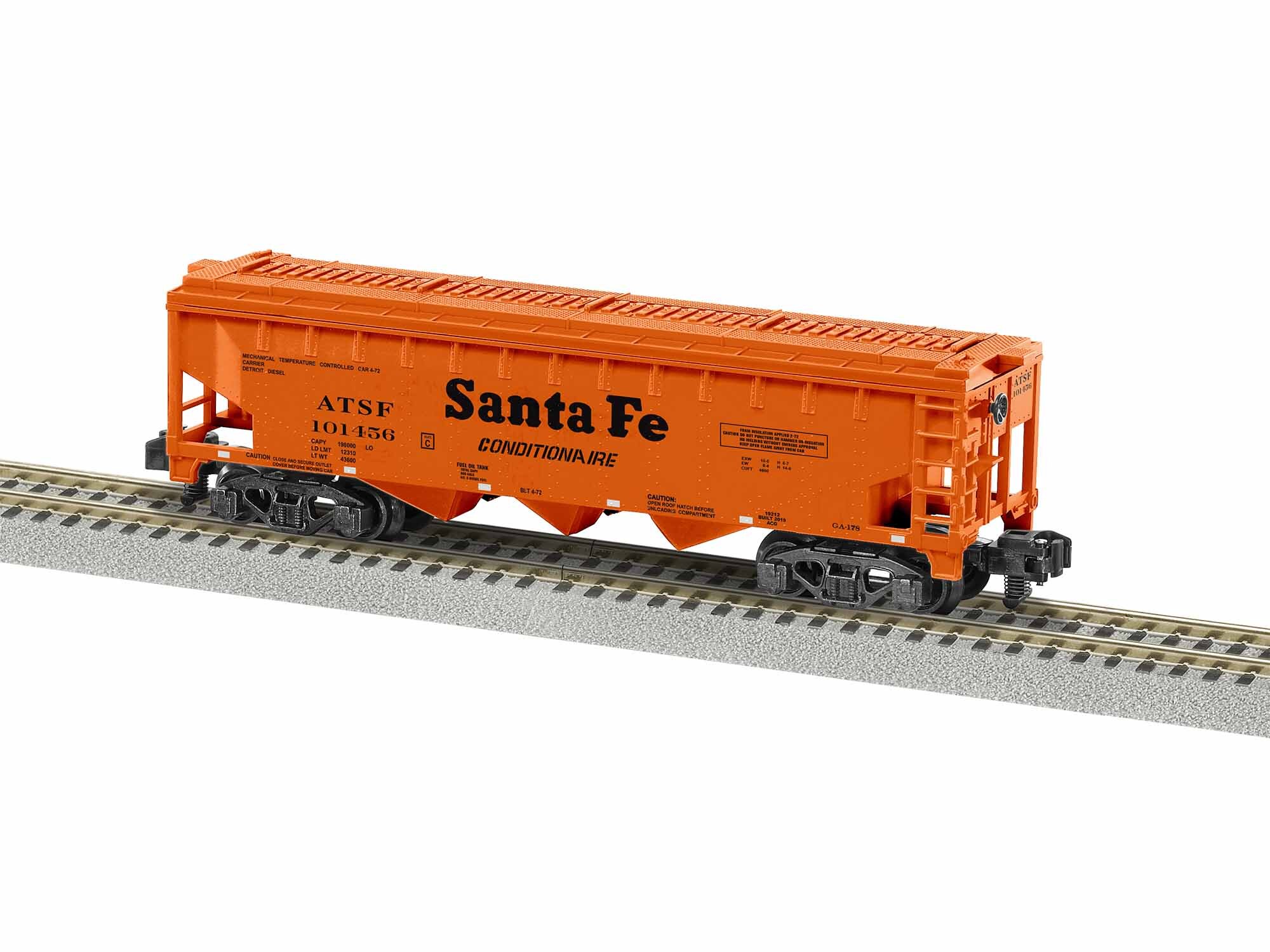 Santa Fe 3 Bay Covered Hopper #101456