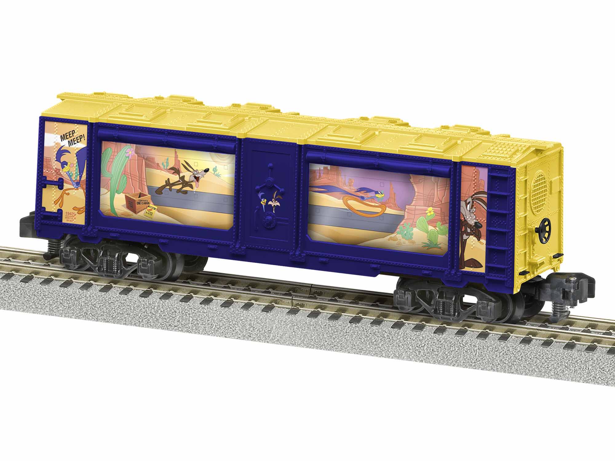 Roadrunner / Wile E Coyote Aquarium Car