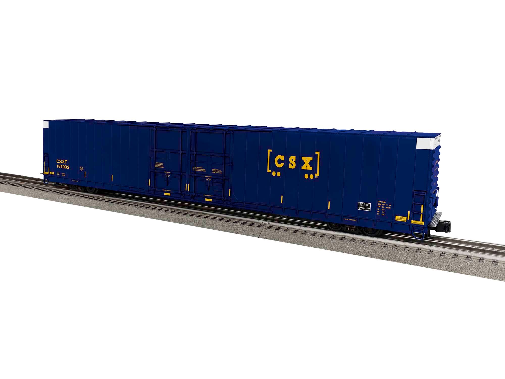 CSX 86' 4 Door High Cube Boxcar #181032 (Boxcar logo)