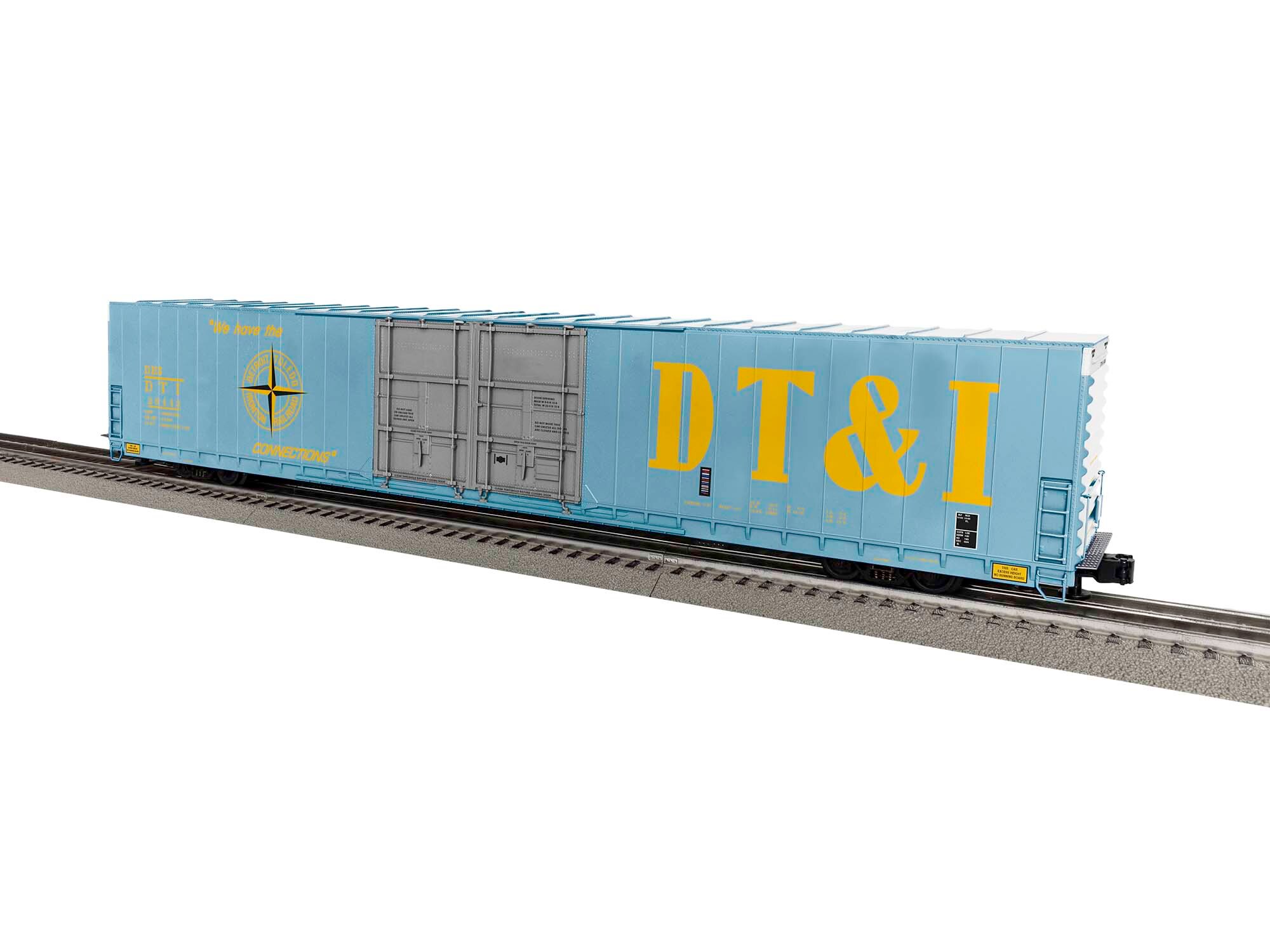 DT&I 86' 4 Door High Cube Boxcar #26443 (blue)