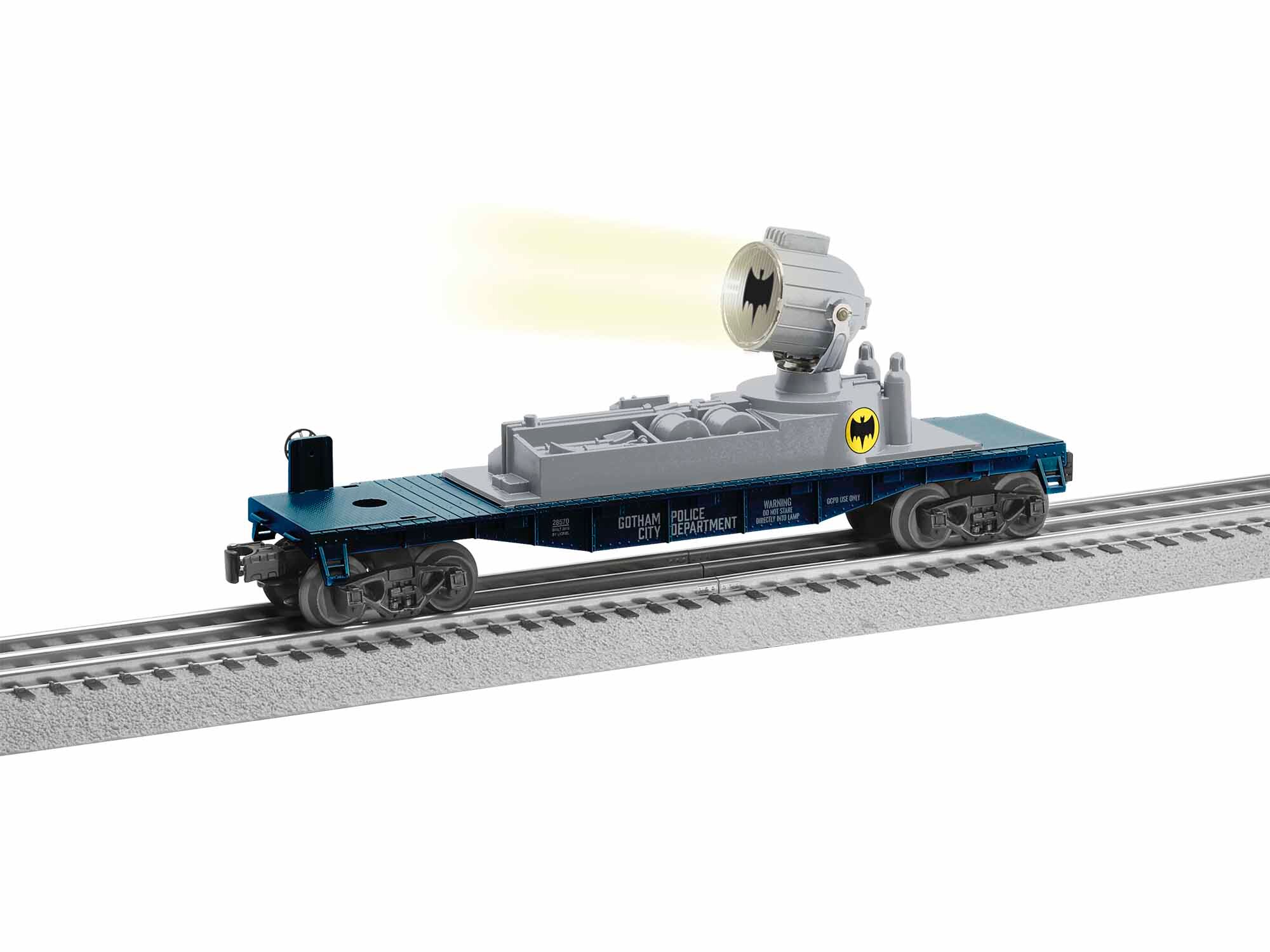 BAT-SIGNAL Searchlight Car