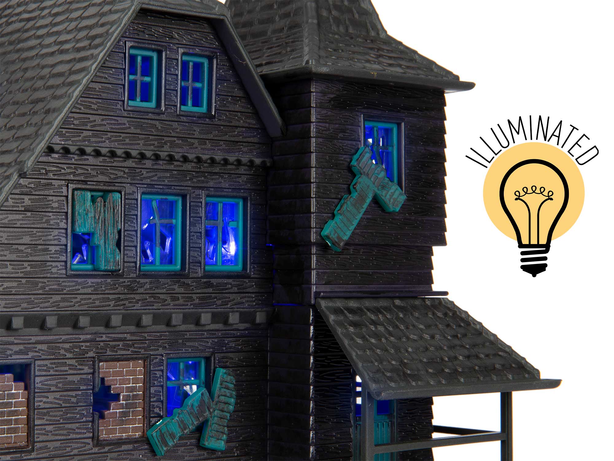 Plug-Expand-Play Haunted House