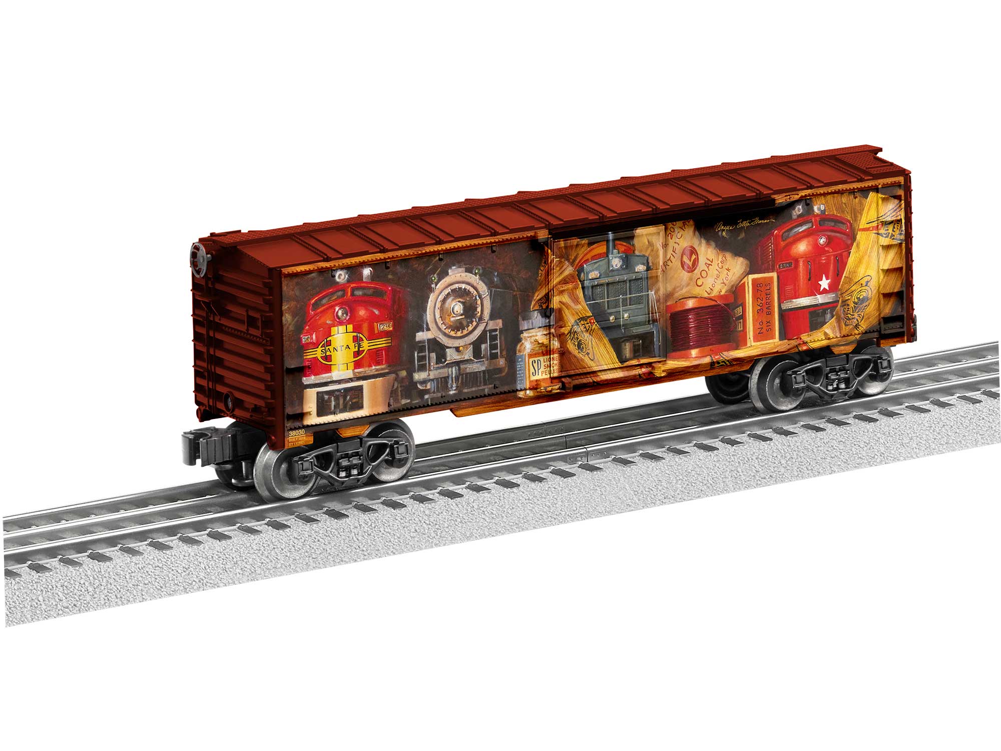 Angela Trotta Thomas "Well Stocked Shelves" Boxcar