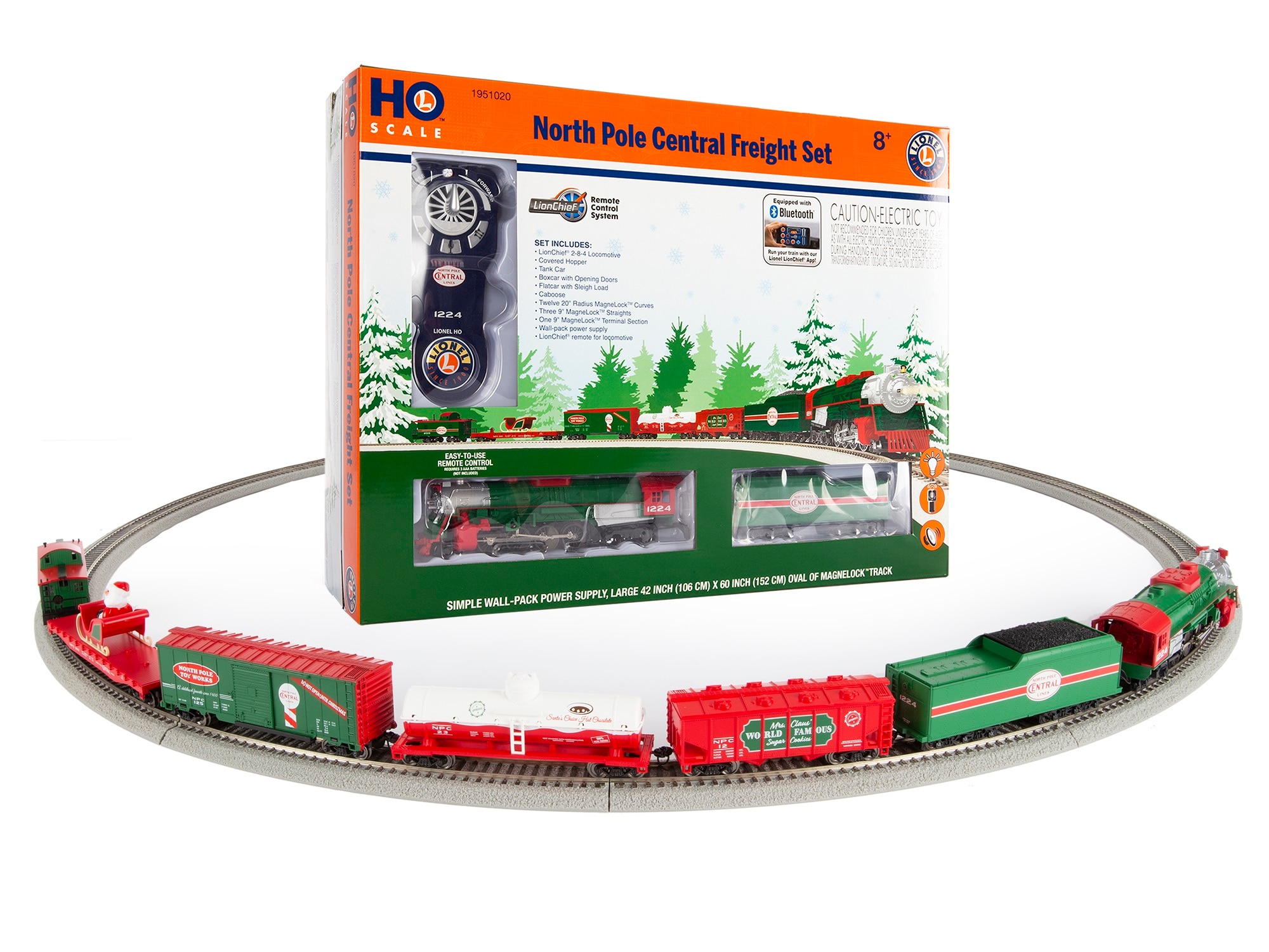 North Pole Central Freight HO Set