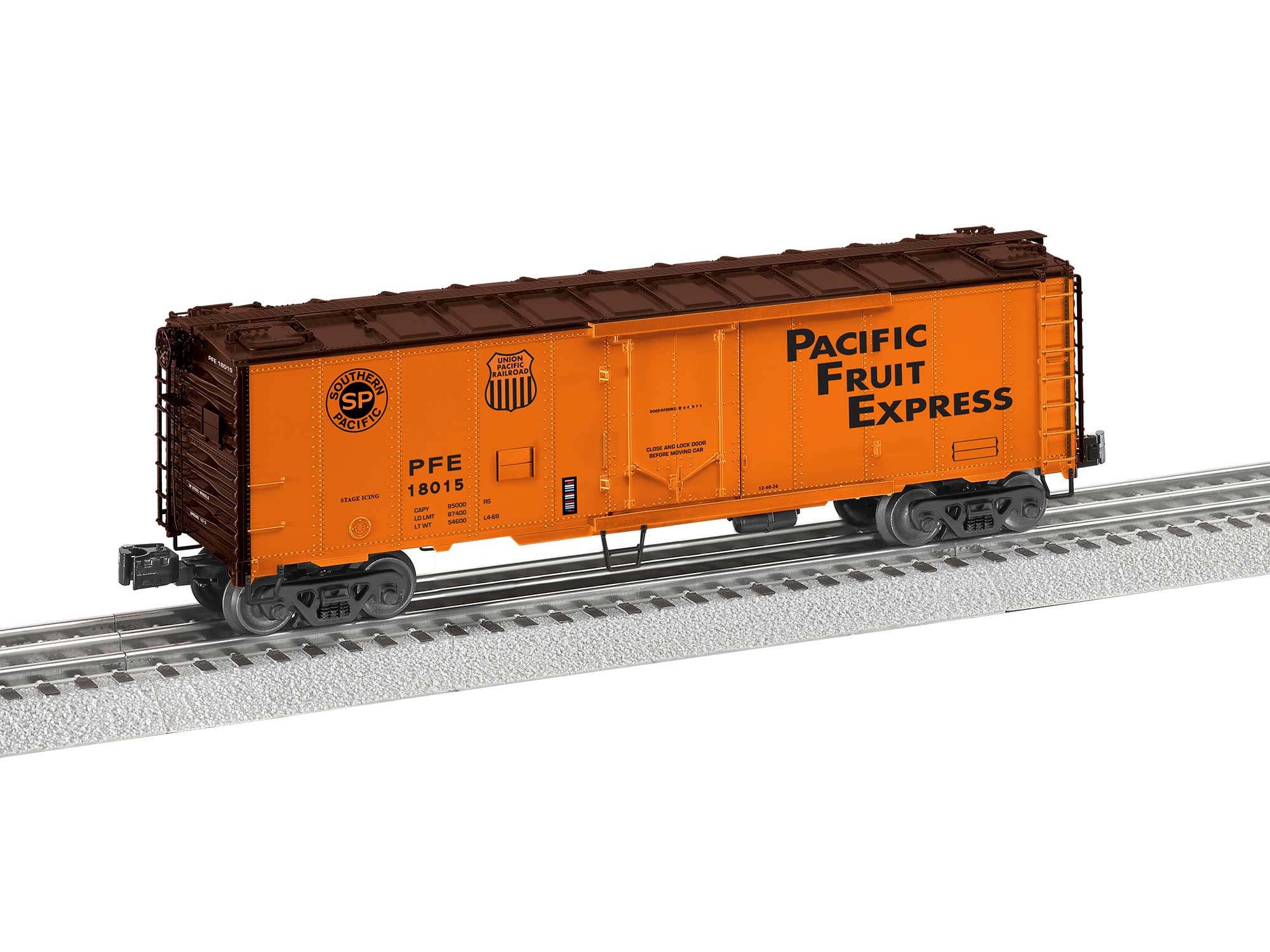 Pacific Fruit Express 40' Plug Door Reefer #18015