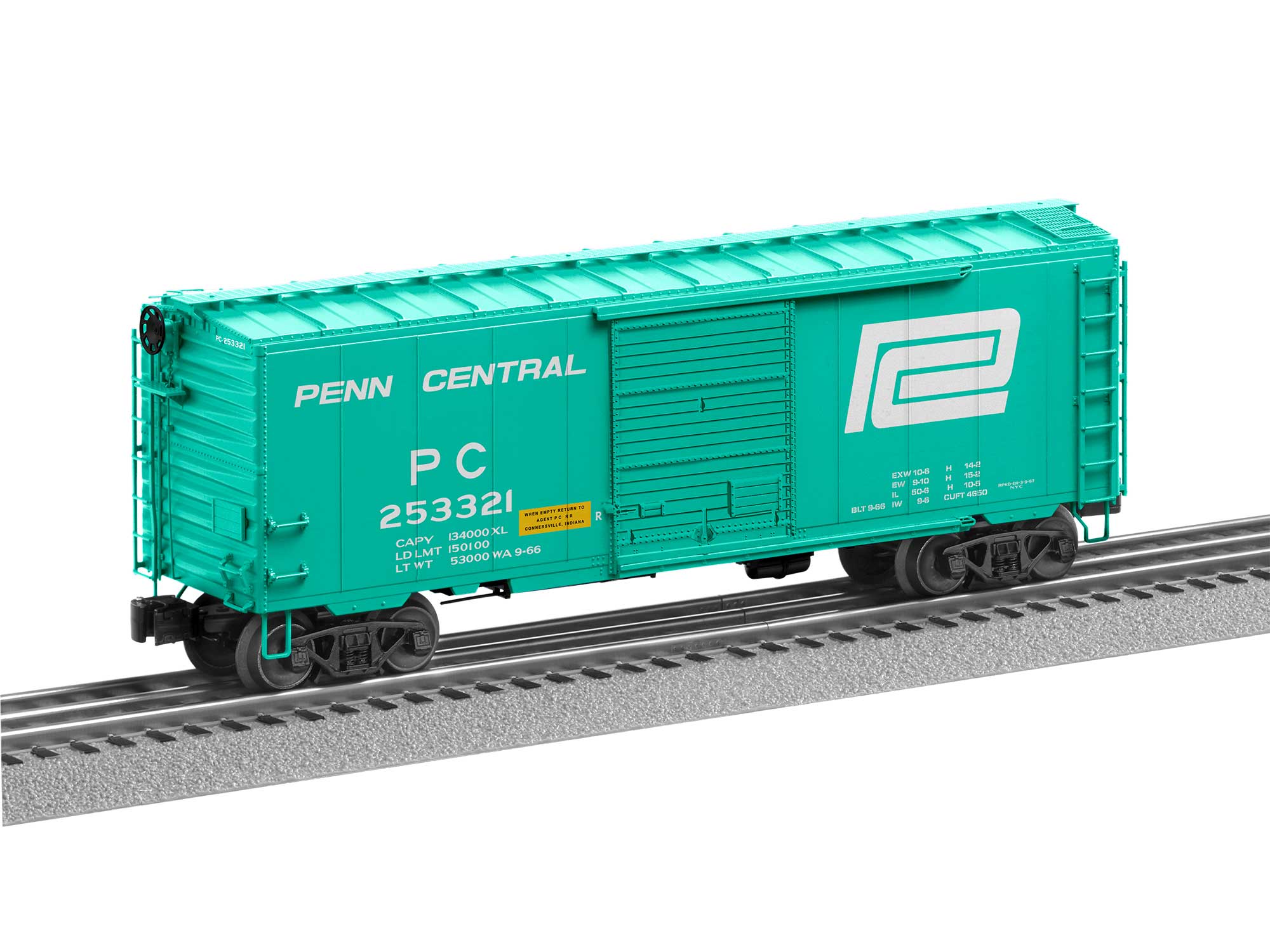 Penn Central "Flat Spot" FreightSounds Boxcar #253321