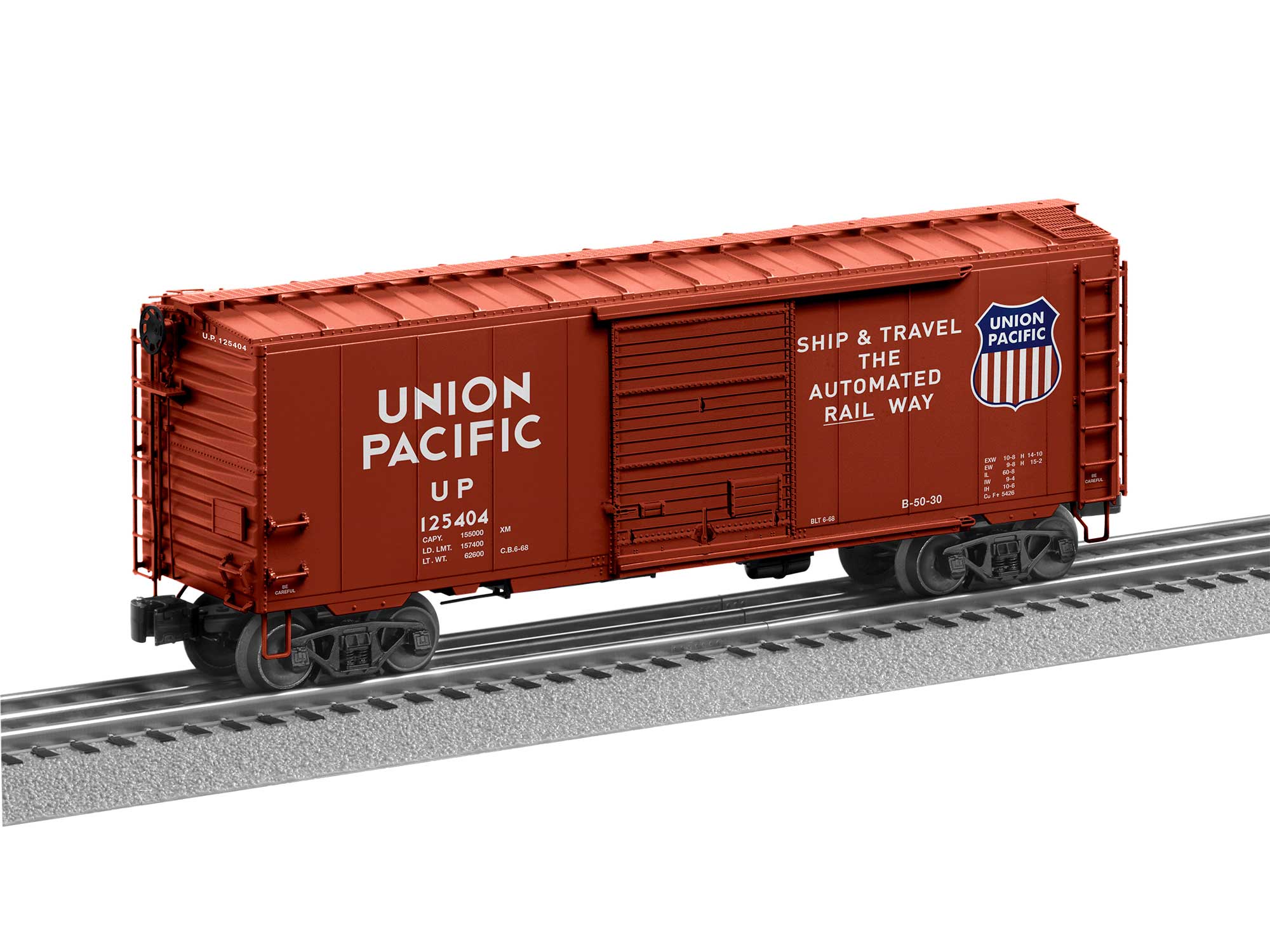 Union Pacific "Flat Spot" FreightSounds Boxcar #125404