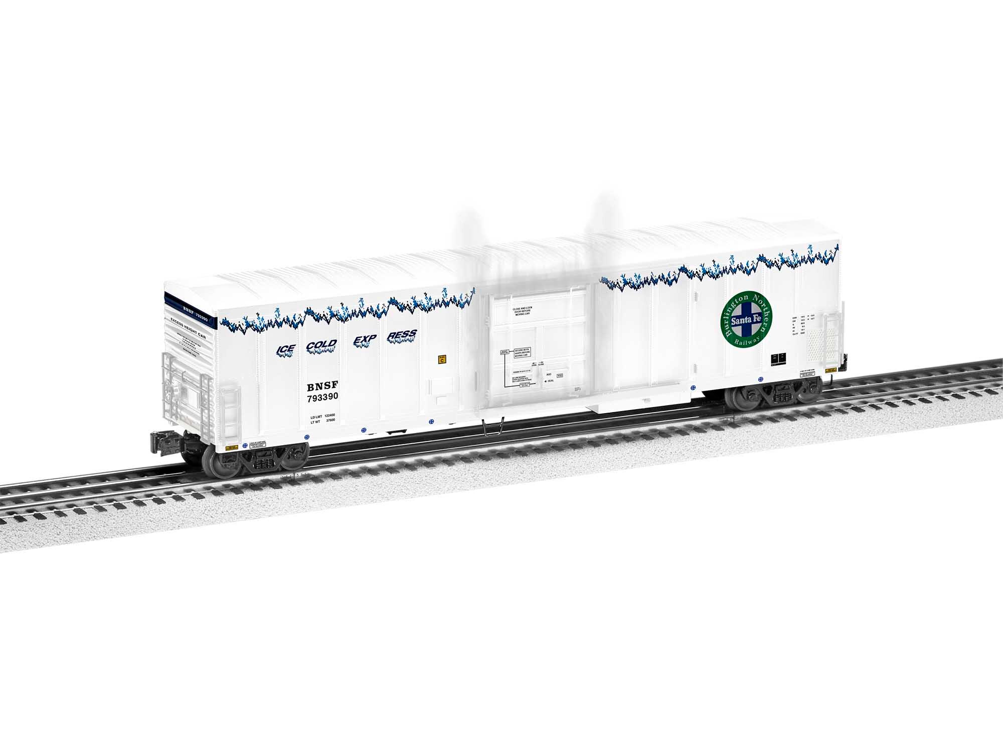 BNSF Smoking 57' Mechanical Reefer