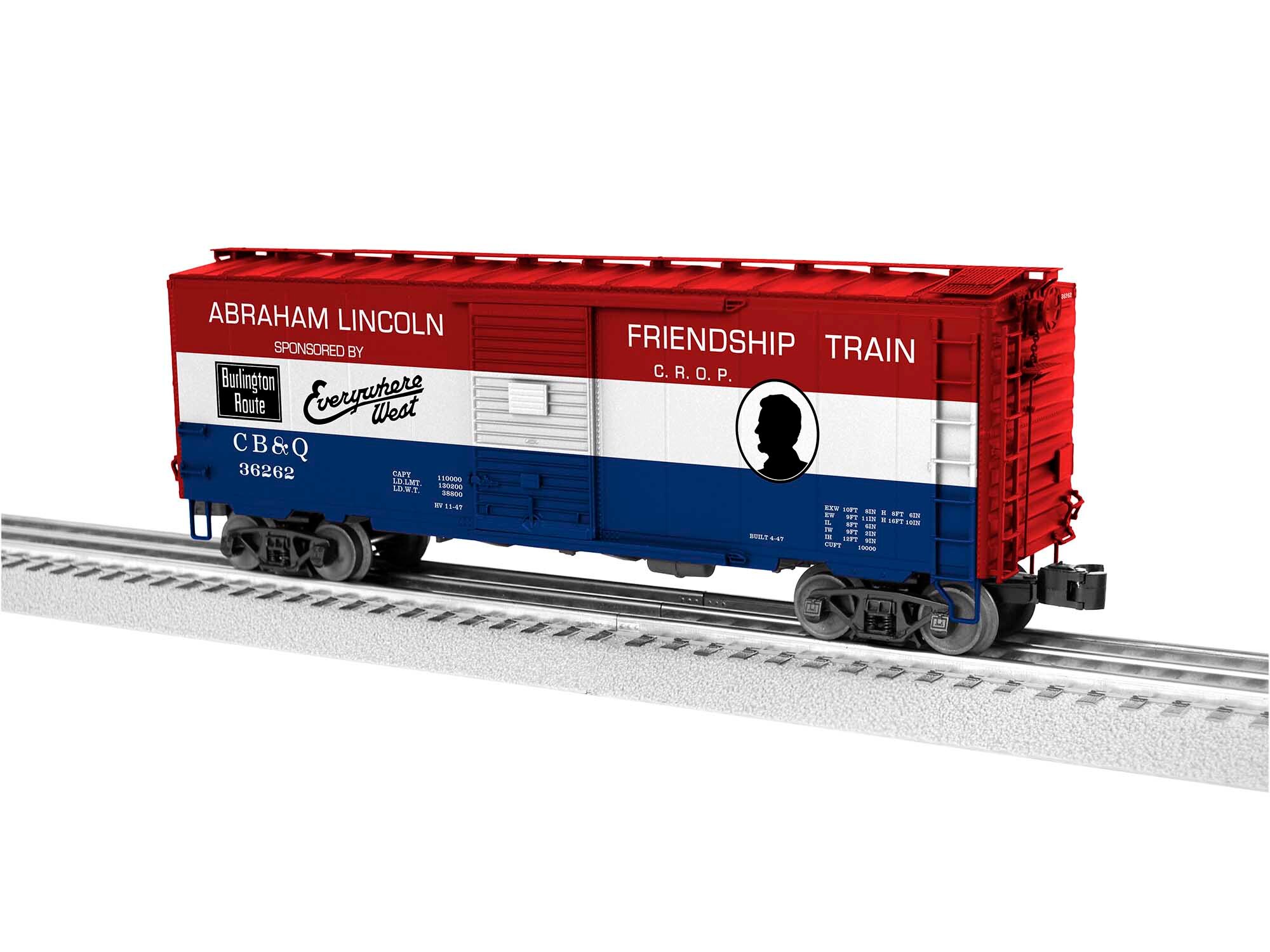 Friendship Train PS-1 Boxcar - Chicago Burlington & Quincy #36262