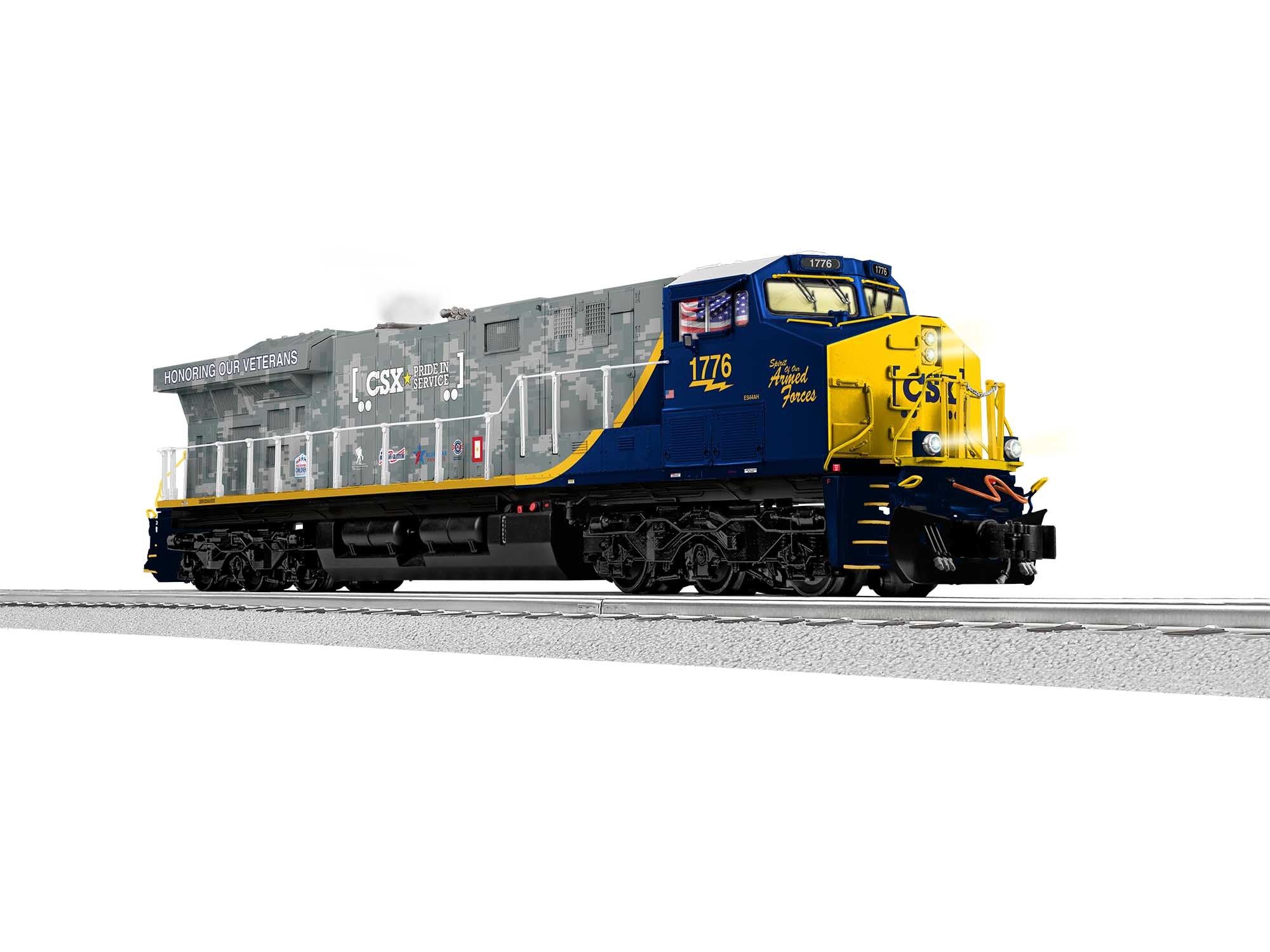 CSX non-pwd ES44AC Veterans #1776