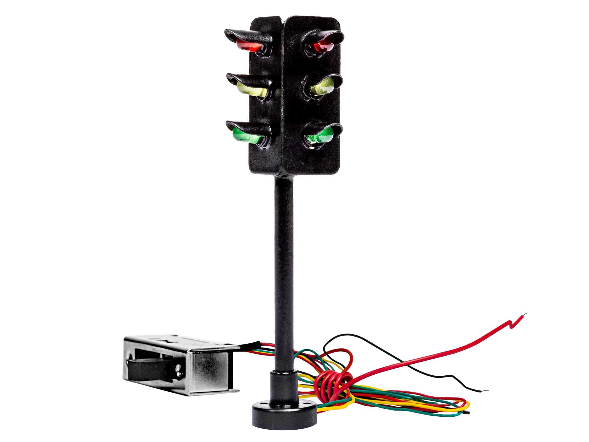 HO 2-way Traffic Light w/switch