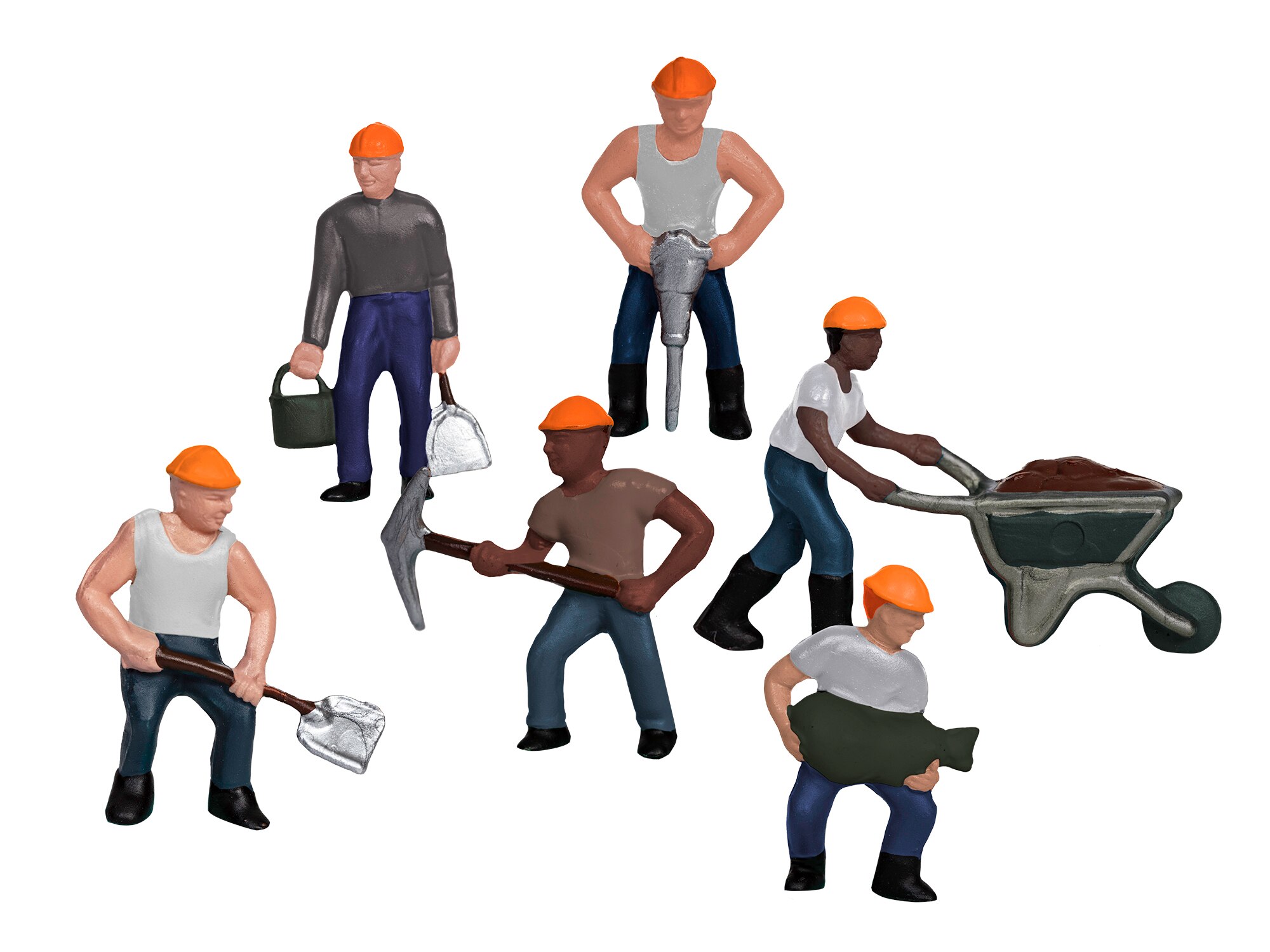 HO Track Laying Crew Figure Pack