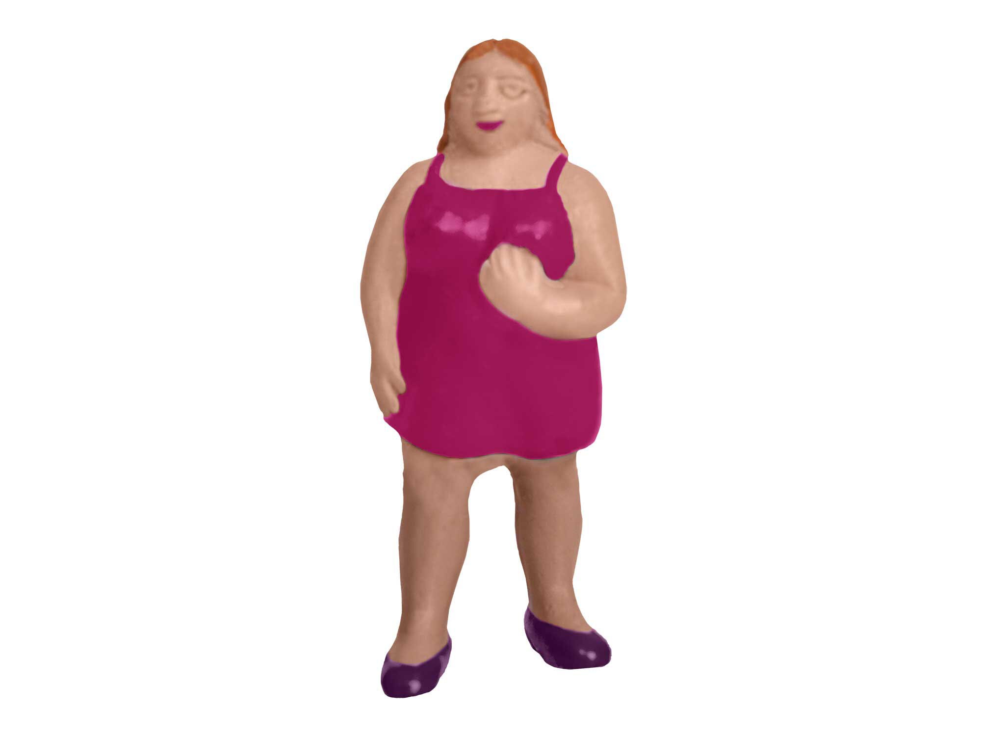 HO Figure Pack - Plus Sized People