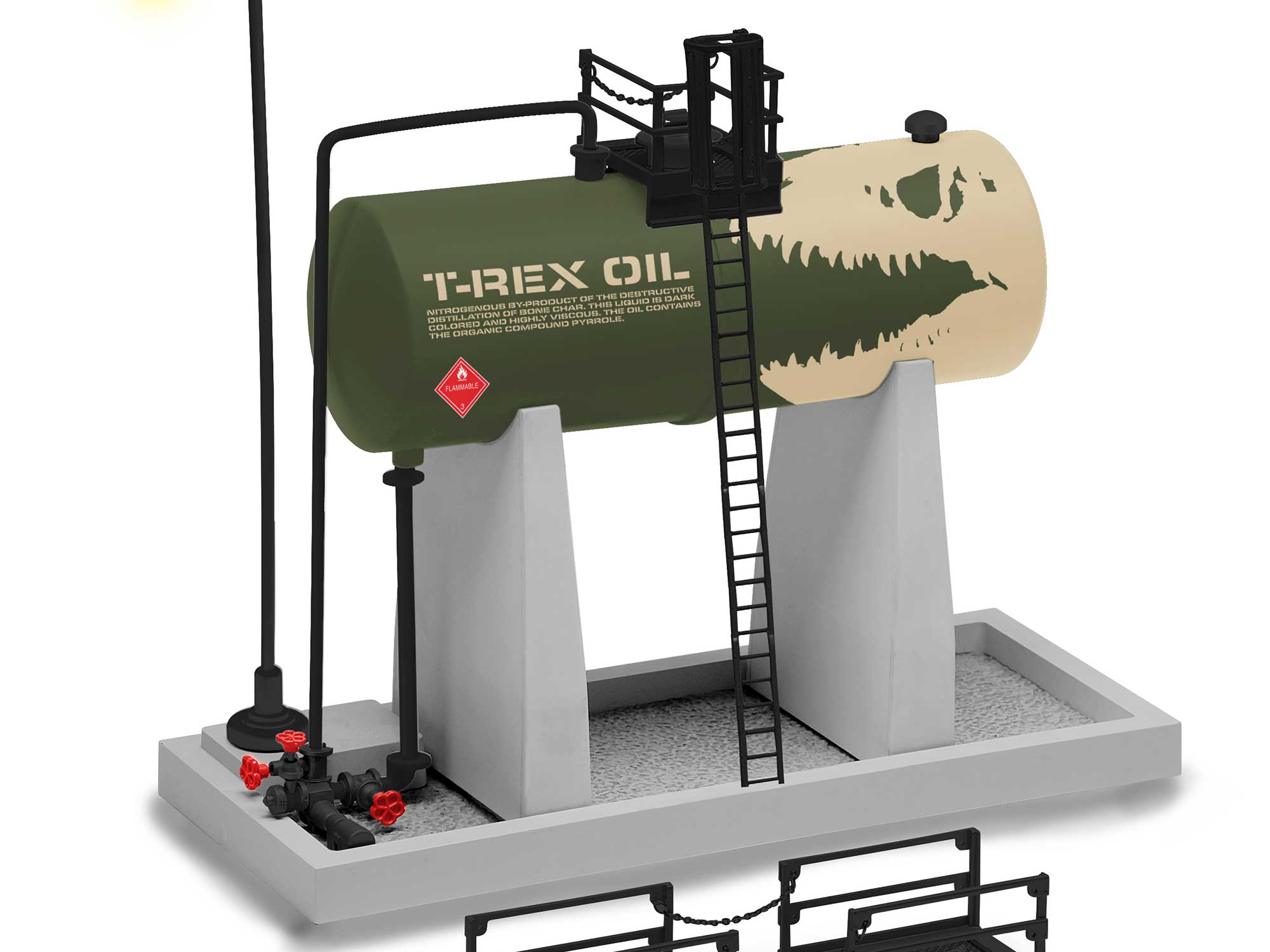 T Rex Elevated Oil Tank