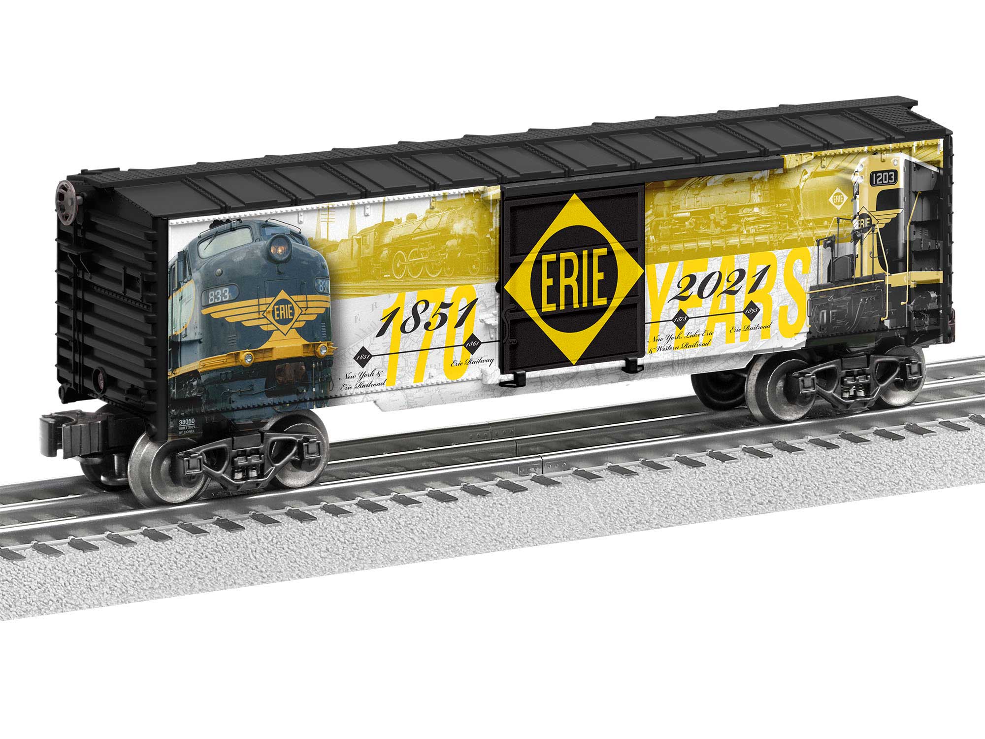 Erie 170th Anniversary Boxcar