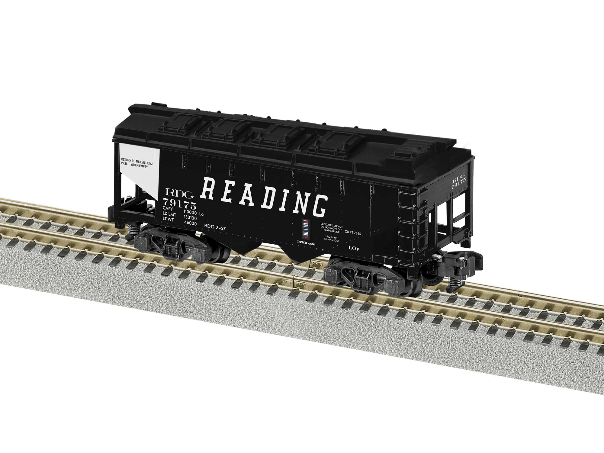 Reading 2-Bay Covered Hopper #79175