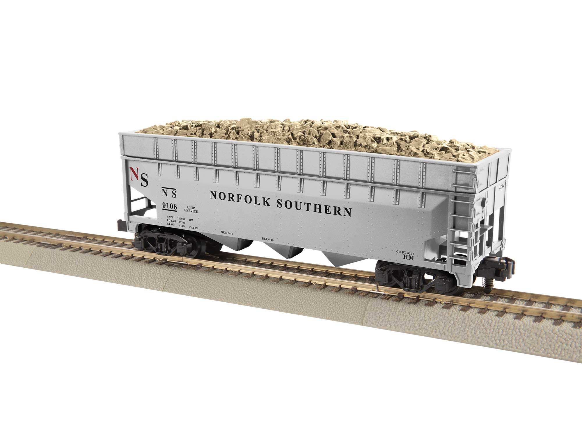 Norfolk Southern Wood Chip Hopper #9106