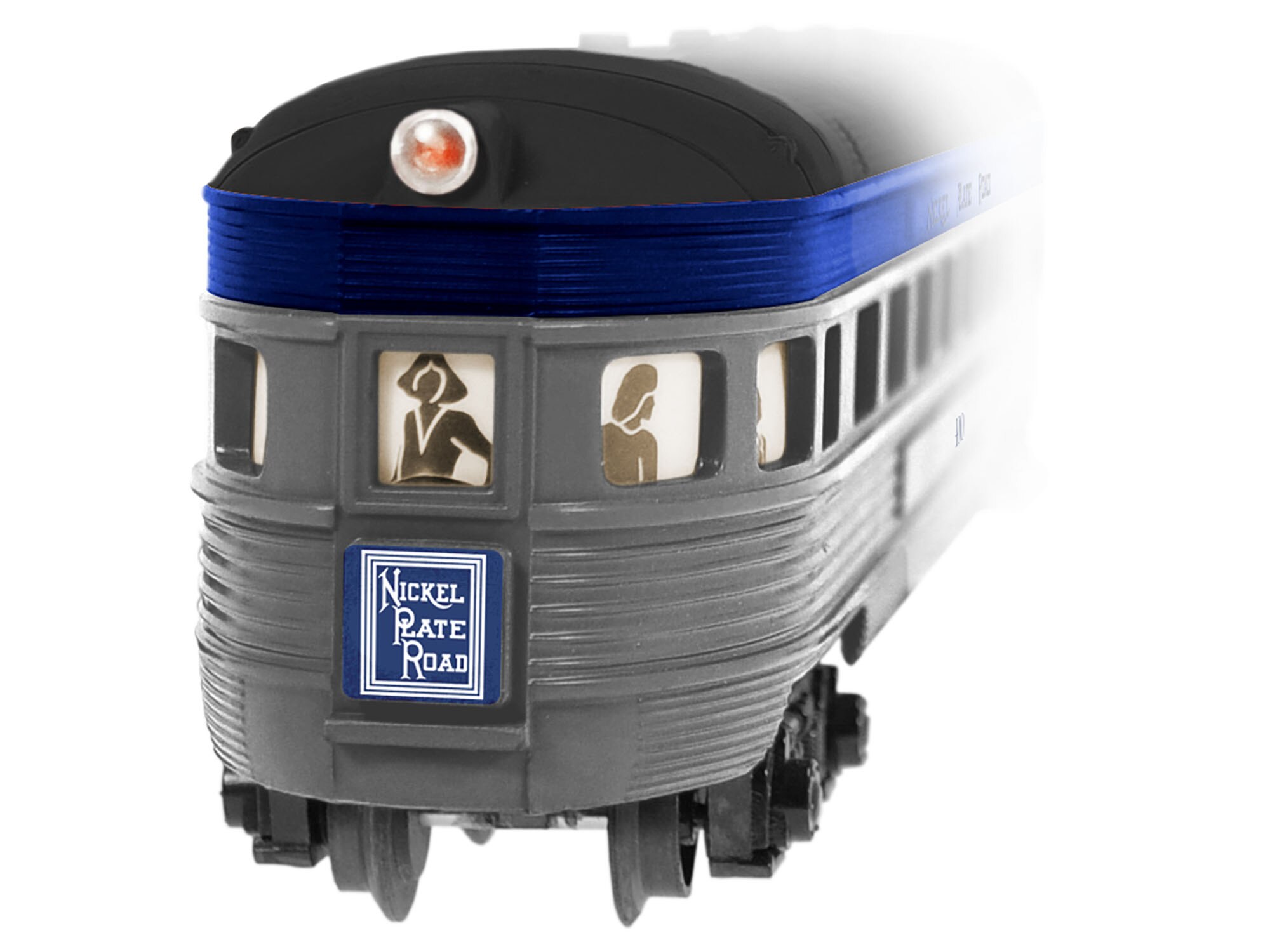 Nickel Plate Road Streamlined Passenger Car 4-Pack