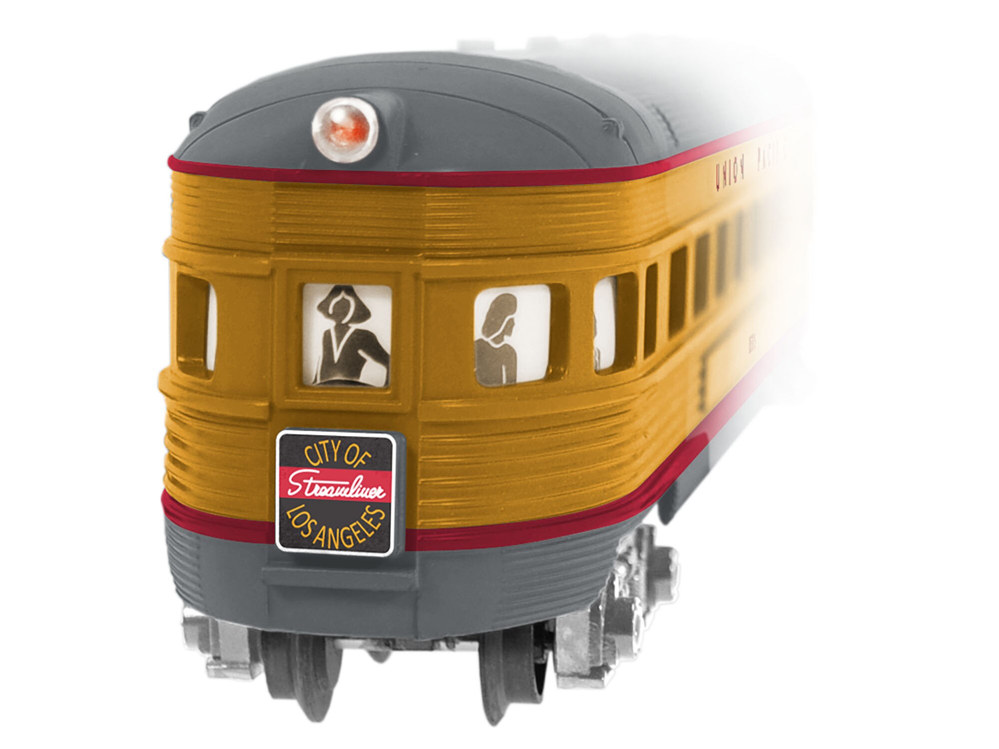 Union Pacific Streamlined Passenger Car 4-Pack