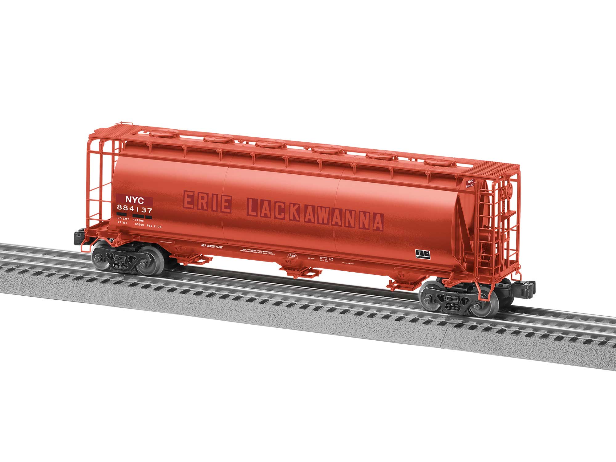 CSX (ex EL) Cylindrical Covered Hopper #884137
