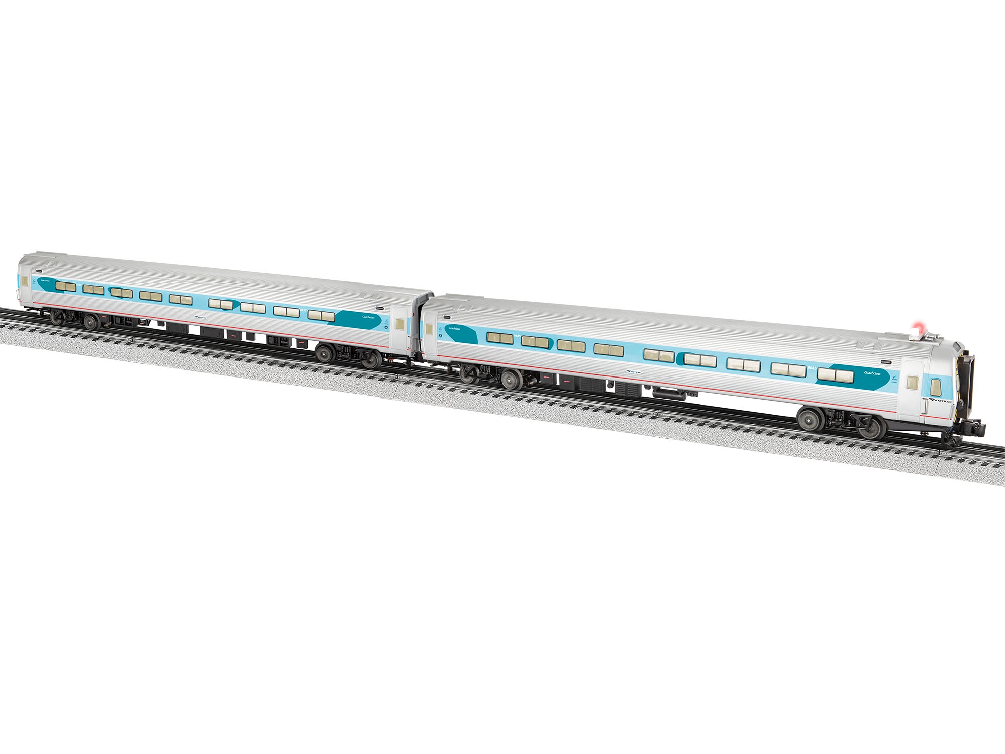 Amtrak Amfleet Phase V Coach 2-Pack
