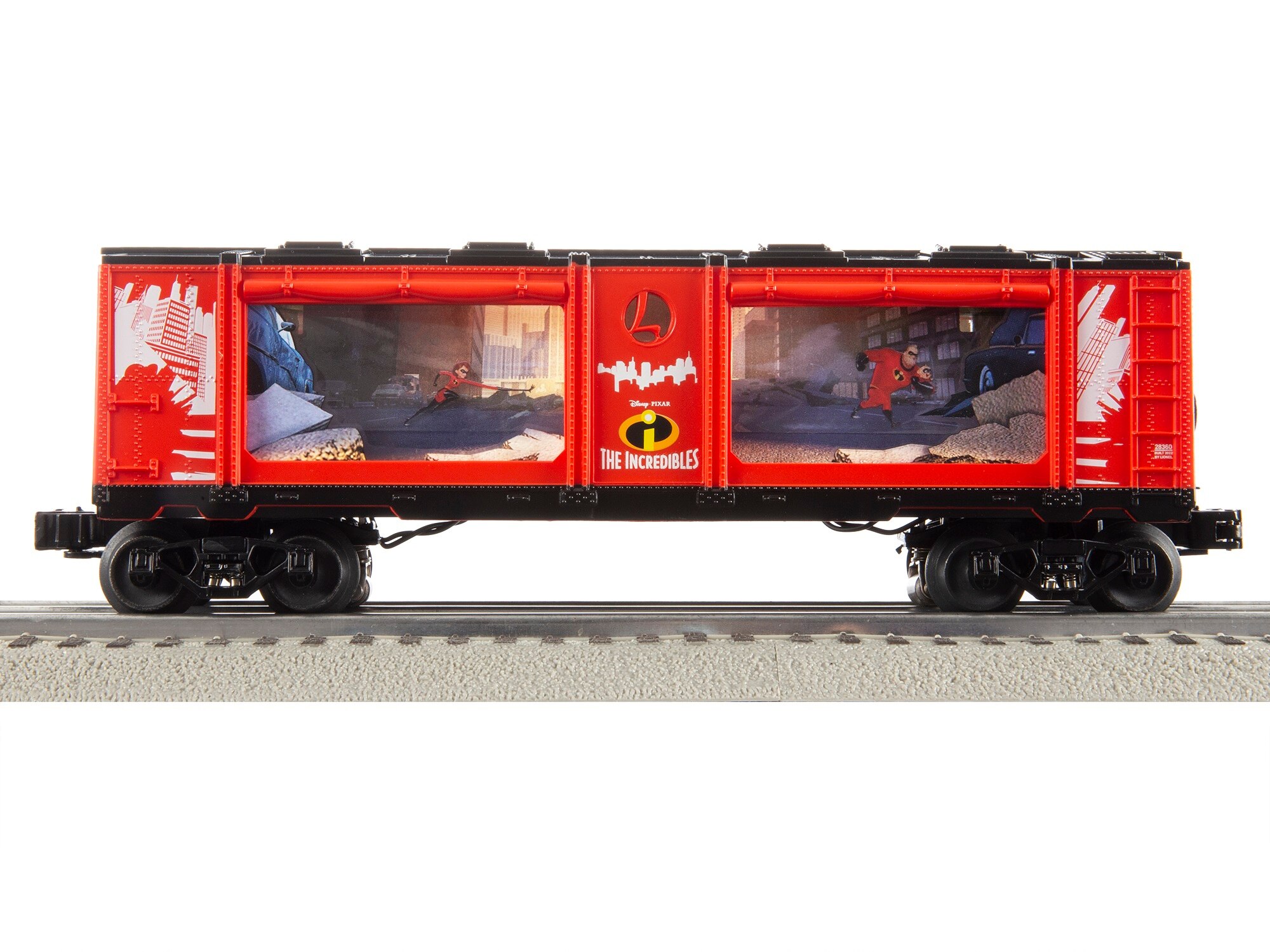 The Incredibles Operating Car