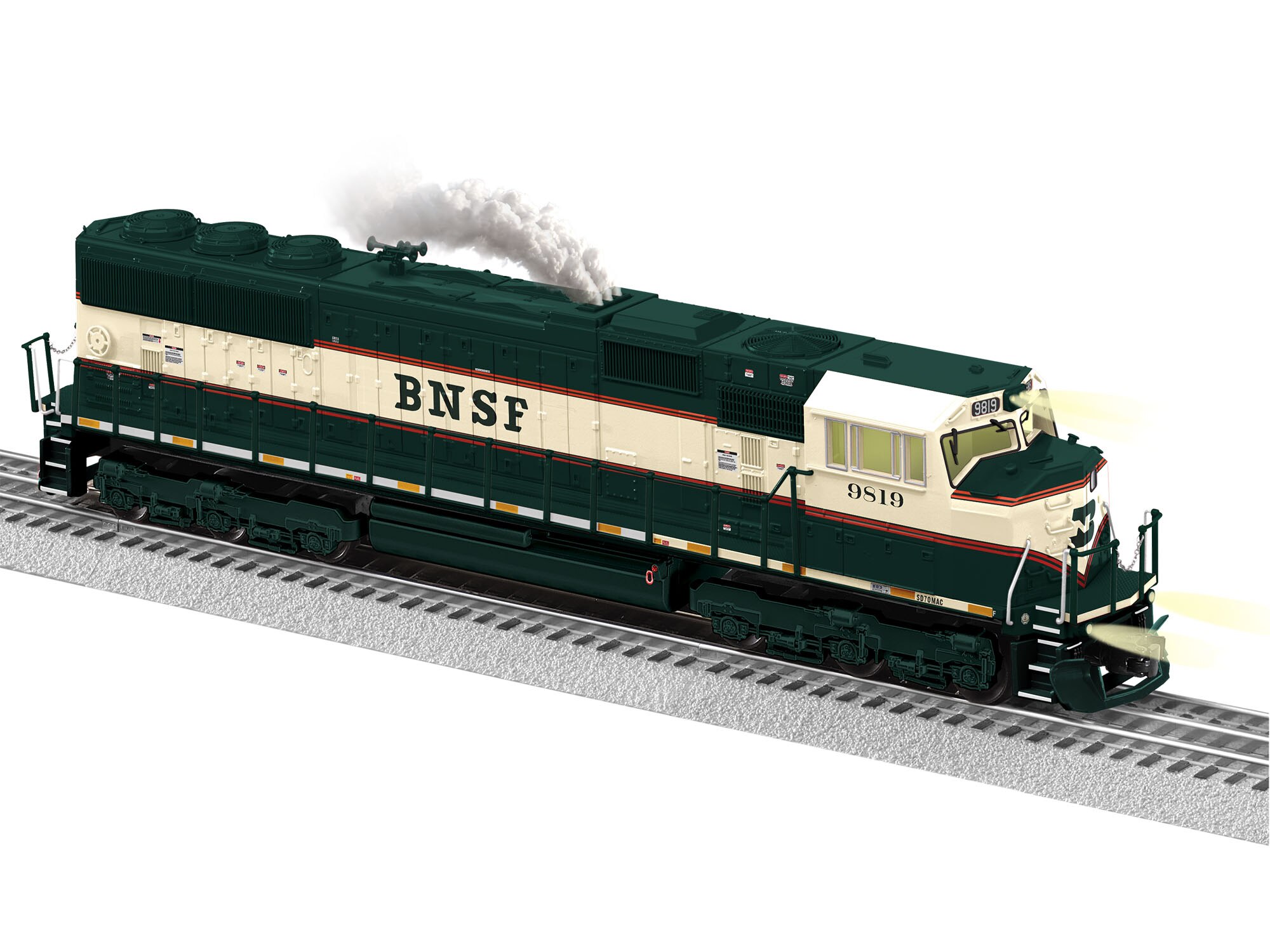 BNSF SuperBass SD70MAC #9819