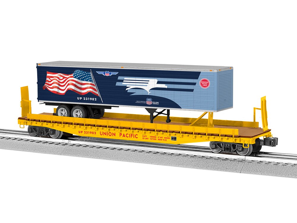 Union Pacific Missouri Pacific Heritage TOFC Flatcar