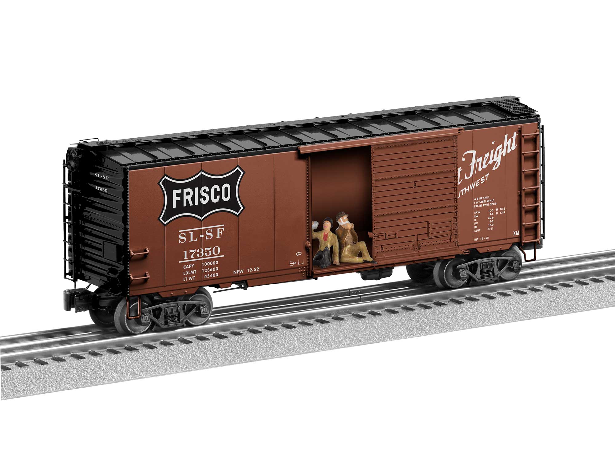Frisco Hobo Boxcar #17350