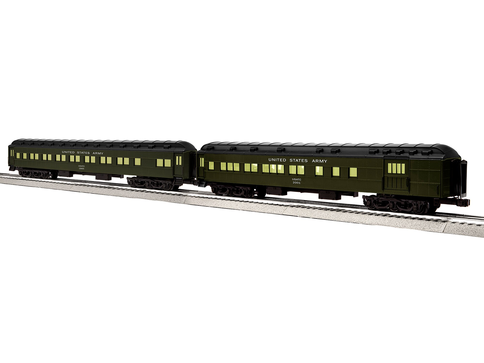 USATC 18" Passenger Car 2-Pack B