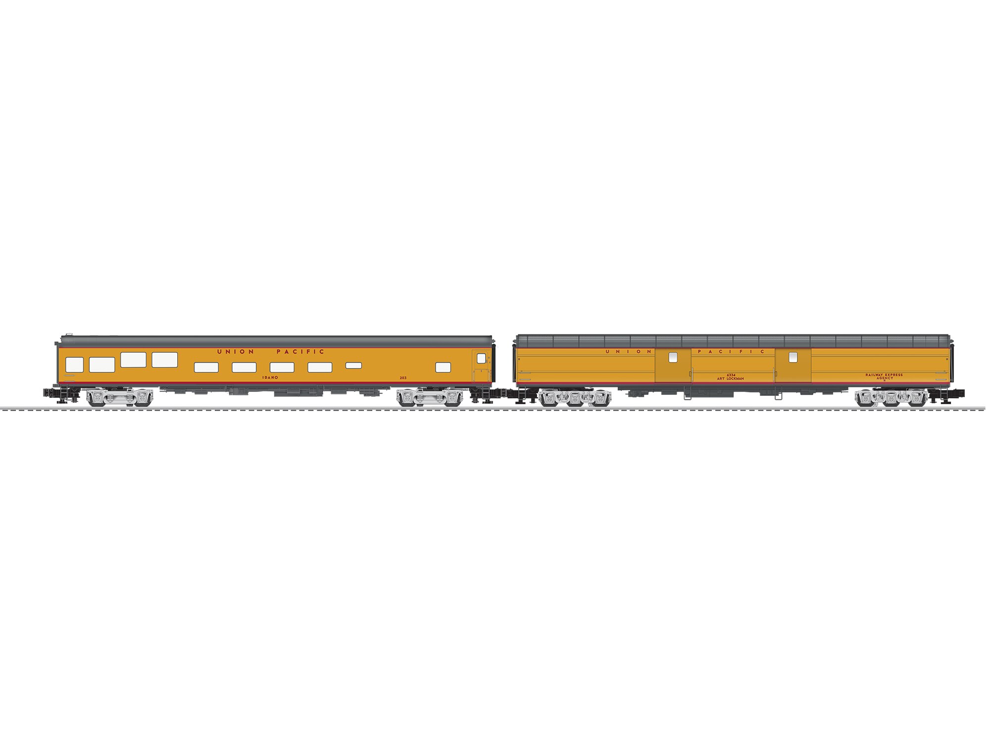 Union Pacific Excursion 21" 2 Pack