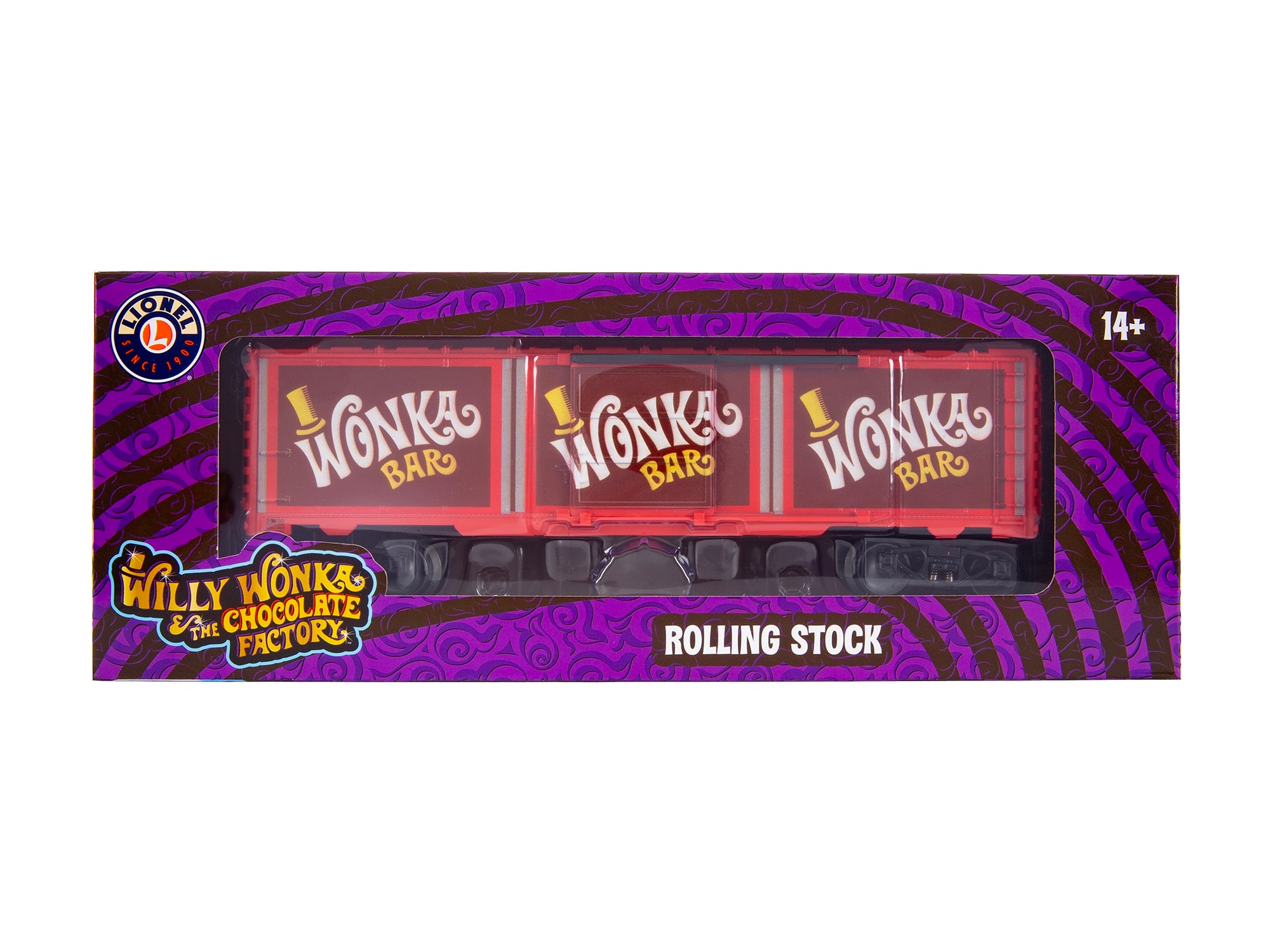 Wonka Bar Golden Ticket Boxcar