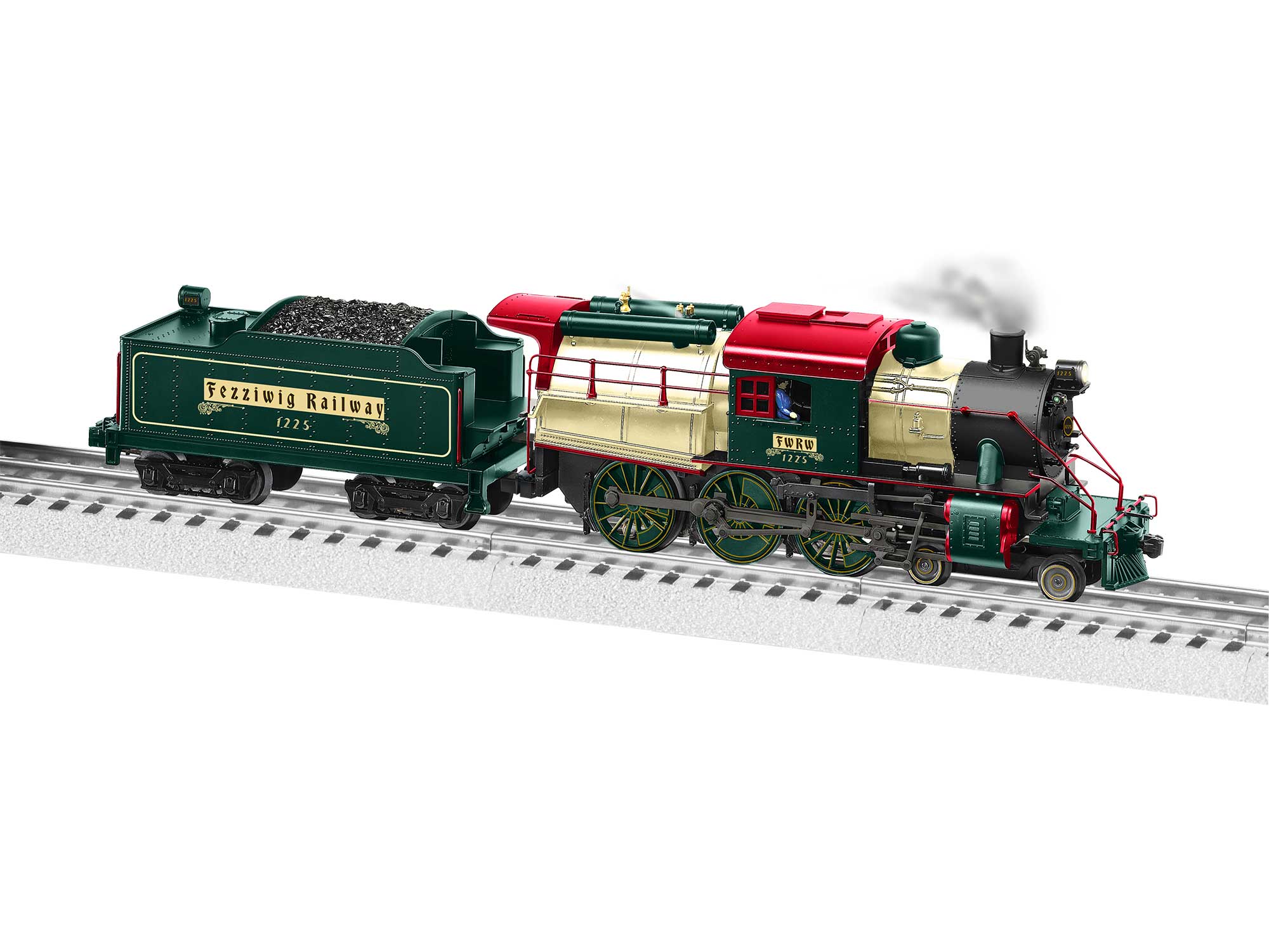 Fezziwig Railroad LEGACY Camelback 4-6-0 #1225