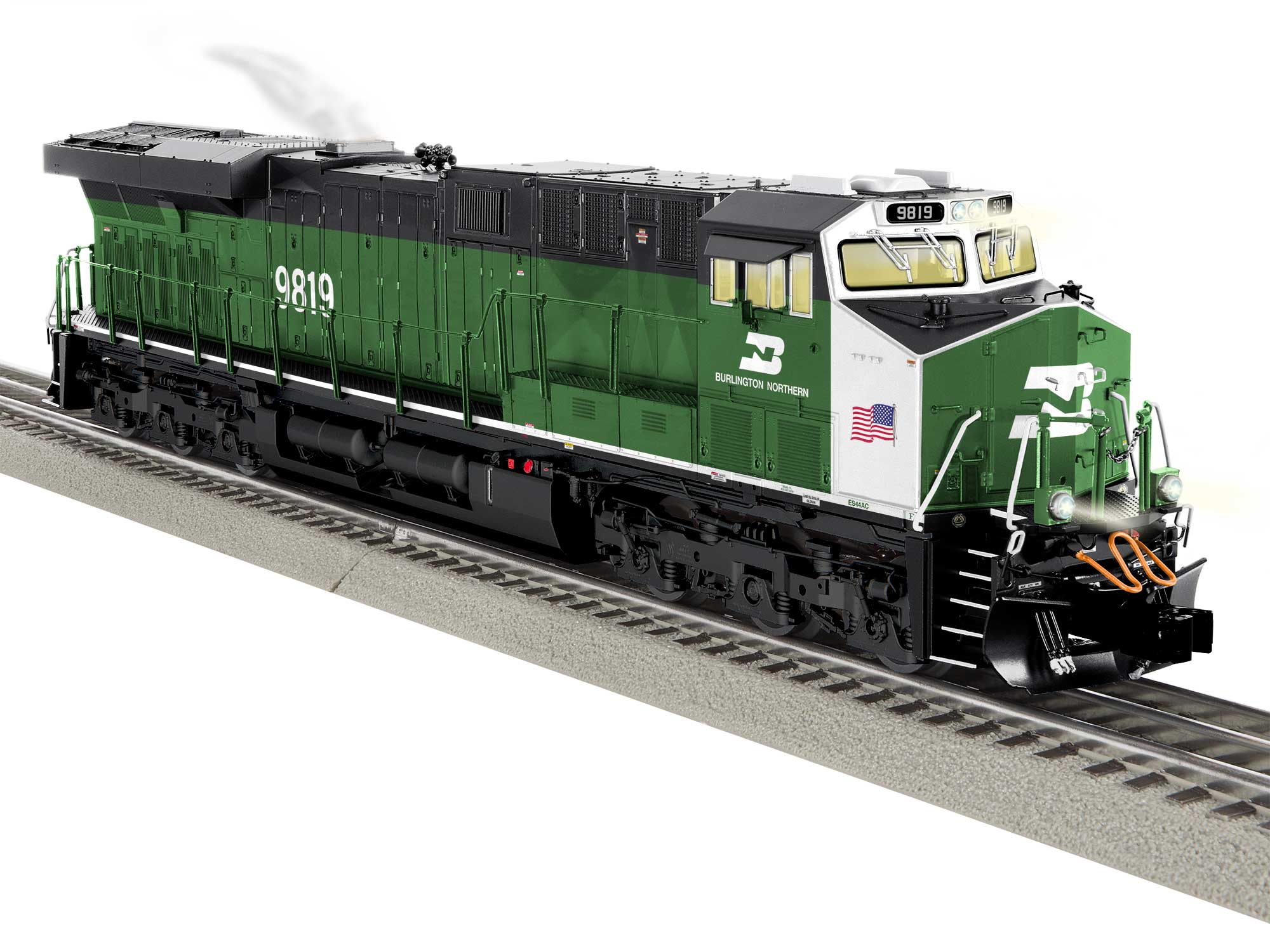 Burlington Northern ES44AC #9819 Superbass