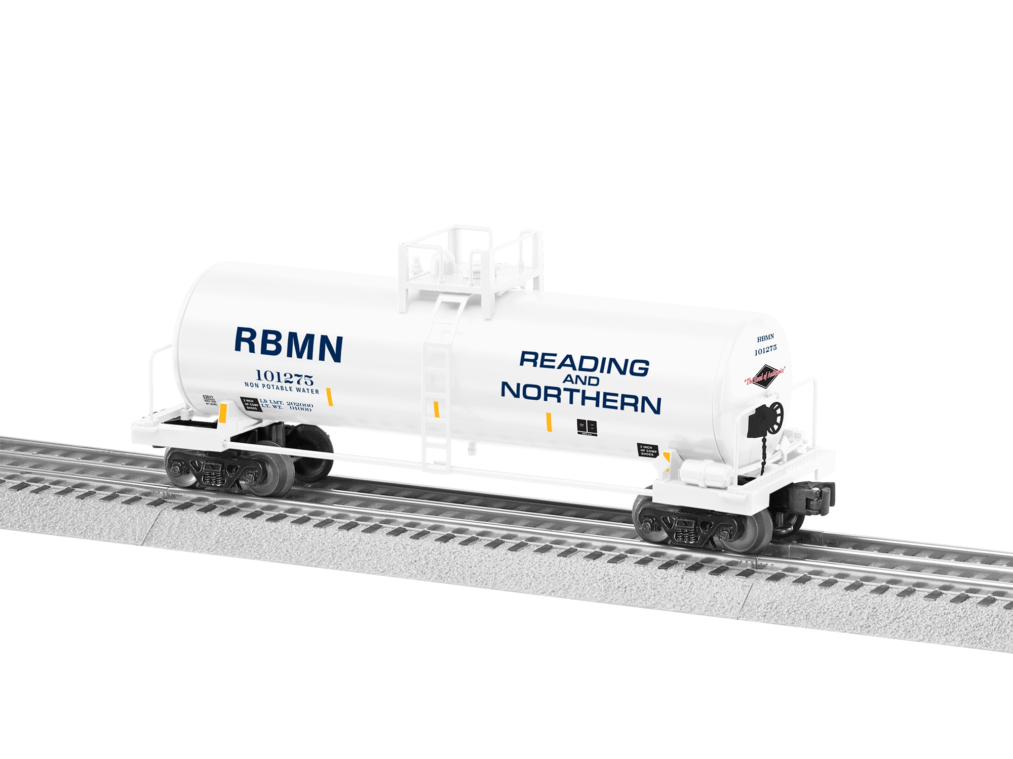 Reading and Northern Unibody Tank Car #101275