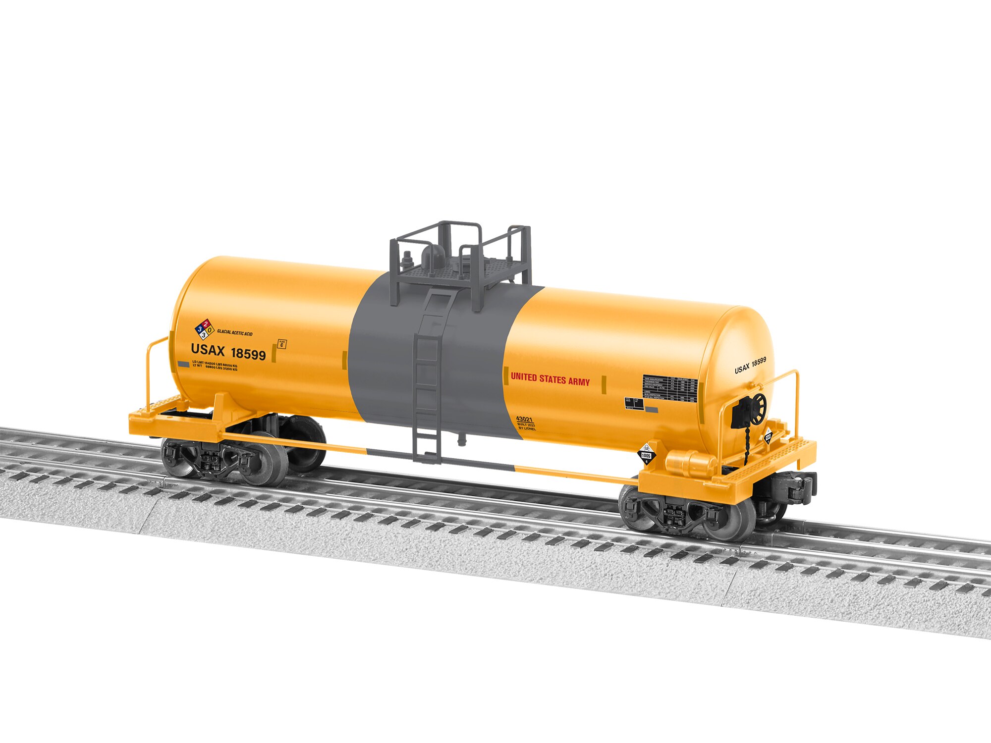 US Army Unibody Tank Car #18599