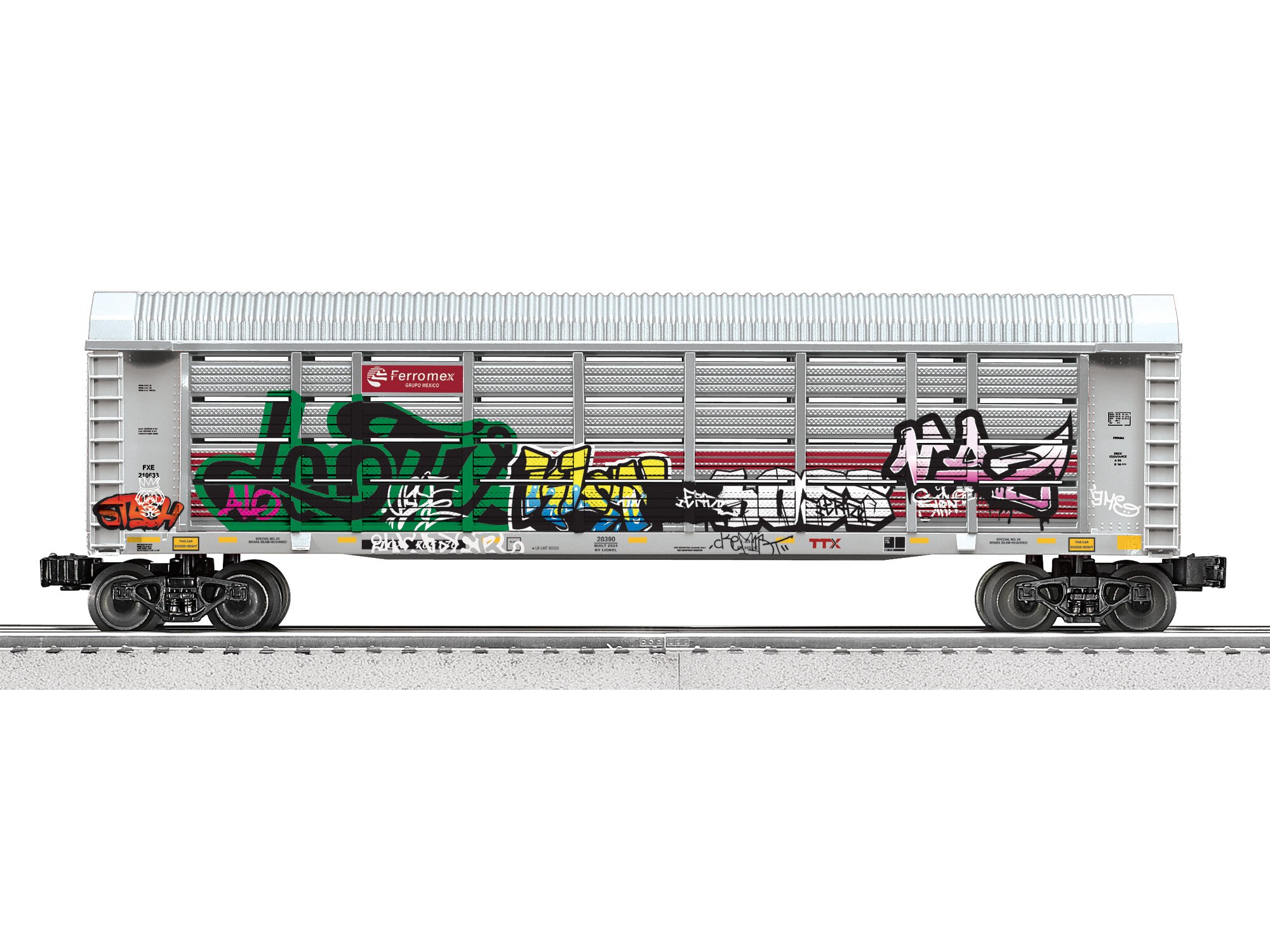 Ferromex Graffiti Autorack