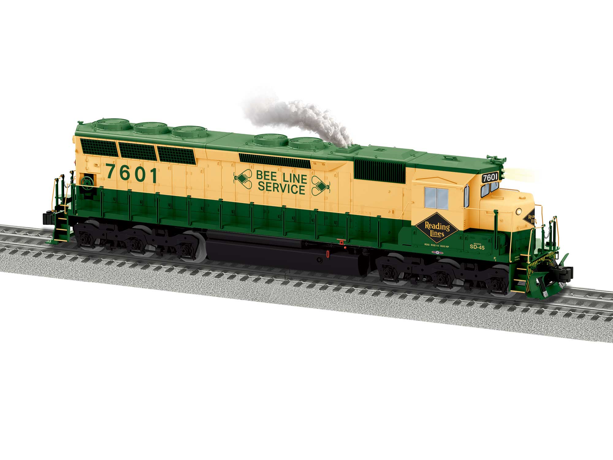Reading Legacy SD45 #7601
