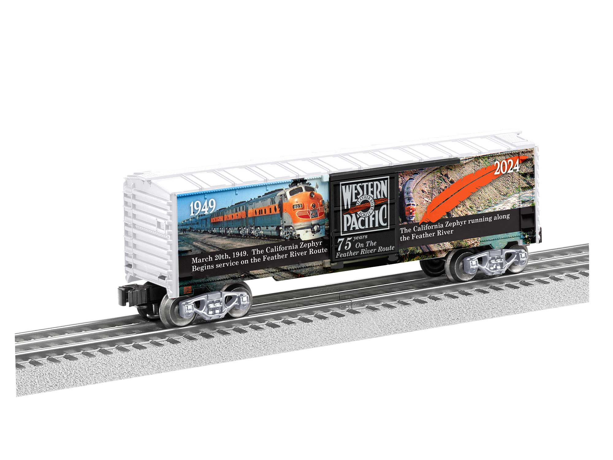 California Zephyr 75th Anniversary Boxcar
