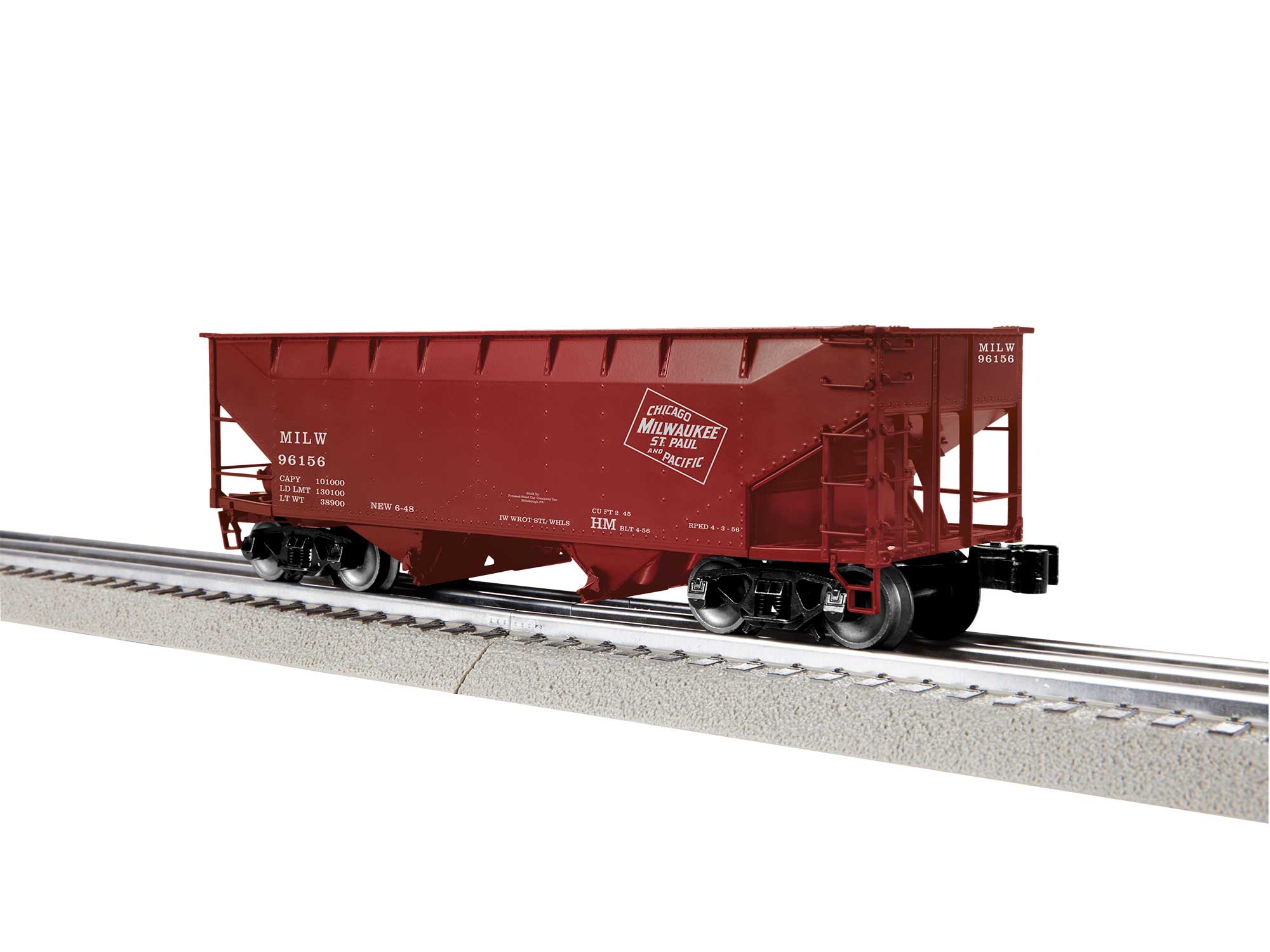 Milwaukee Road 2-Bay AAR Hopper 3-Pack #1