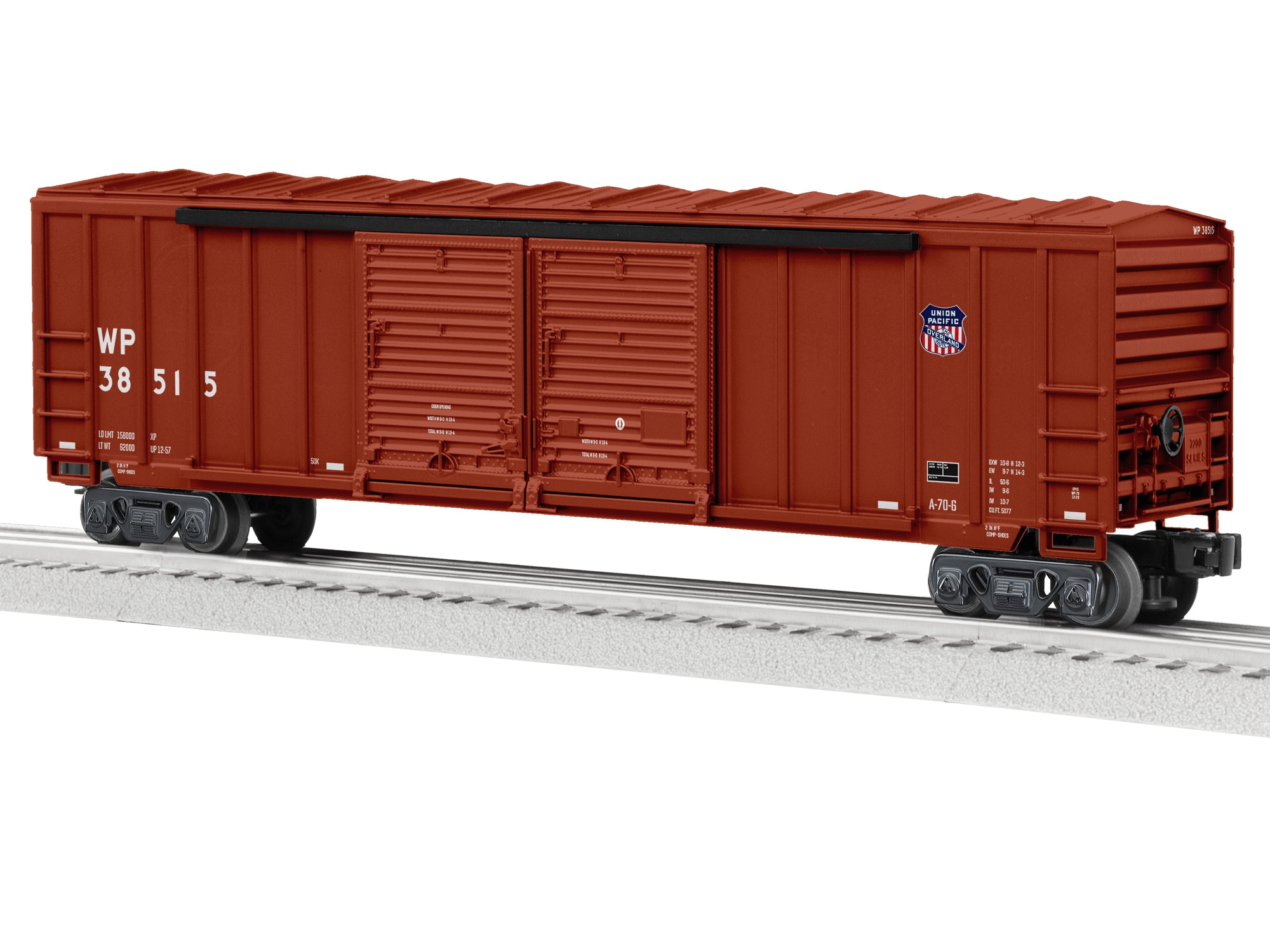 Union Pacific Standard O Double Door Boxcar #38515