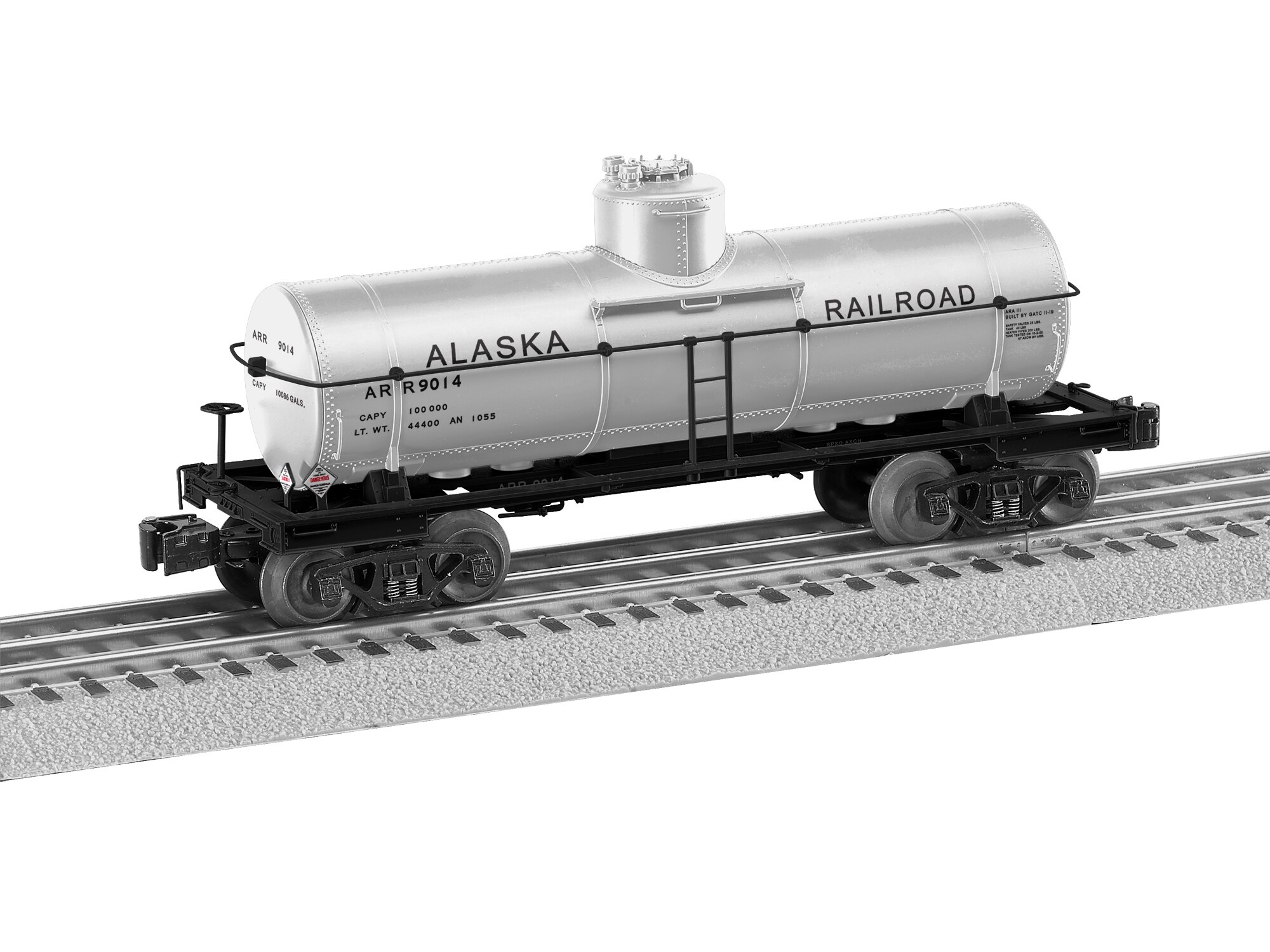 Alaska 8k gallon tank car #9014
