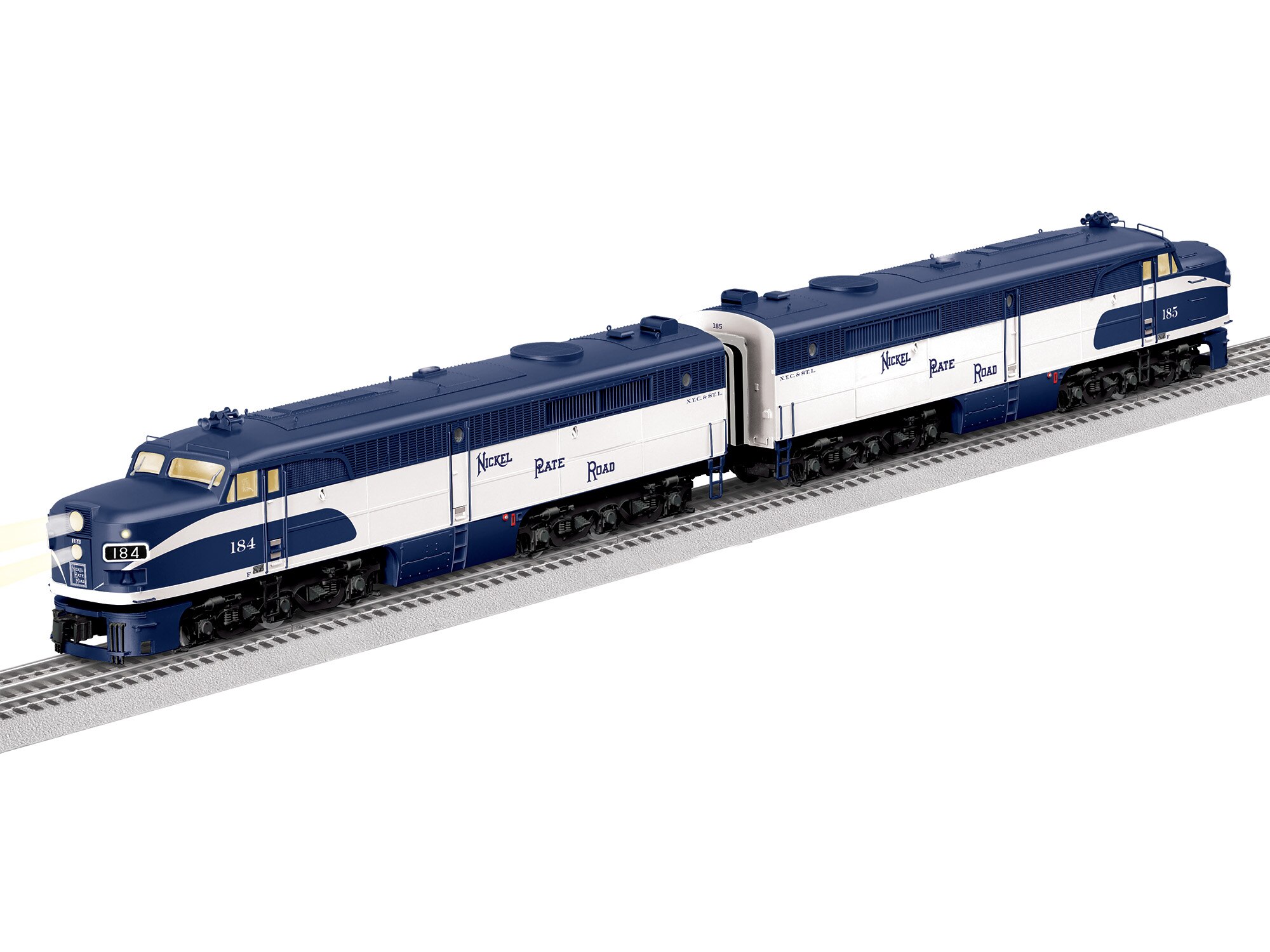 Nickel Plate LEGACY PA AA #184-185