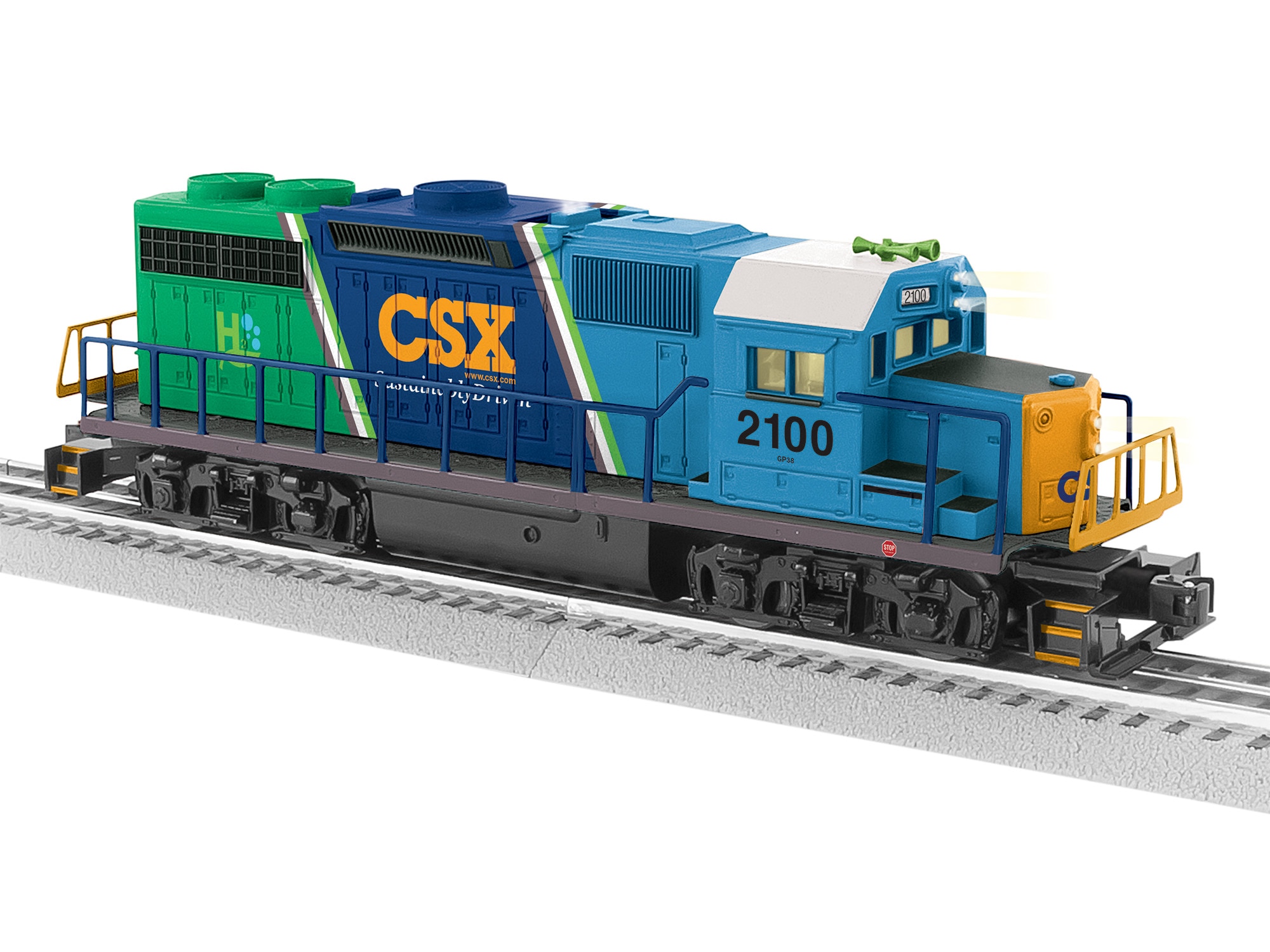 CSX LionChief Plus 2.0 GP38 #2100