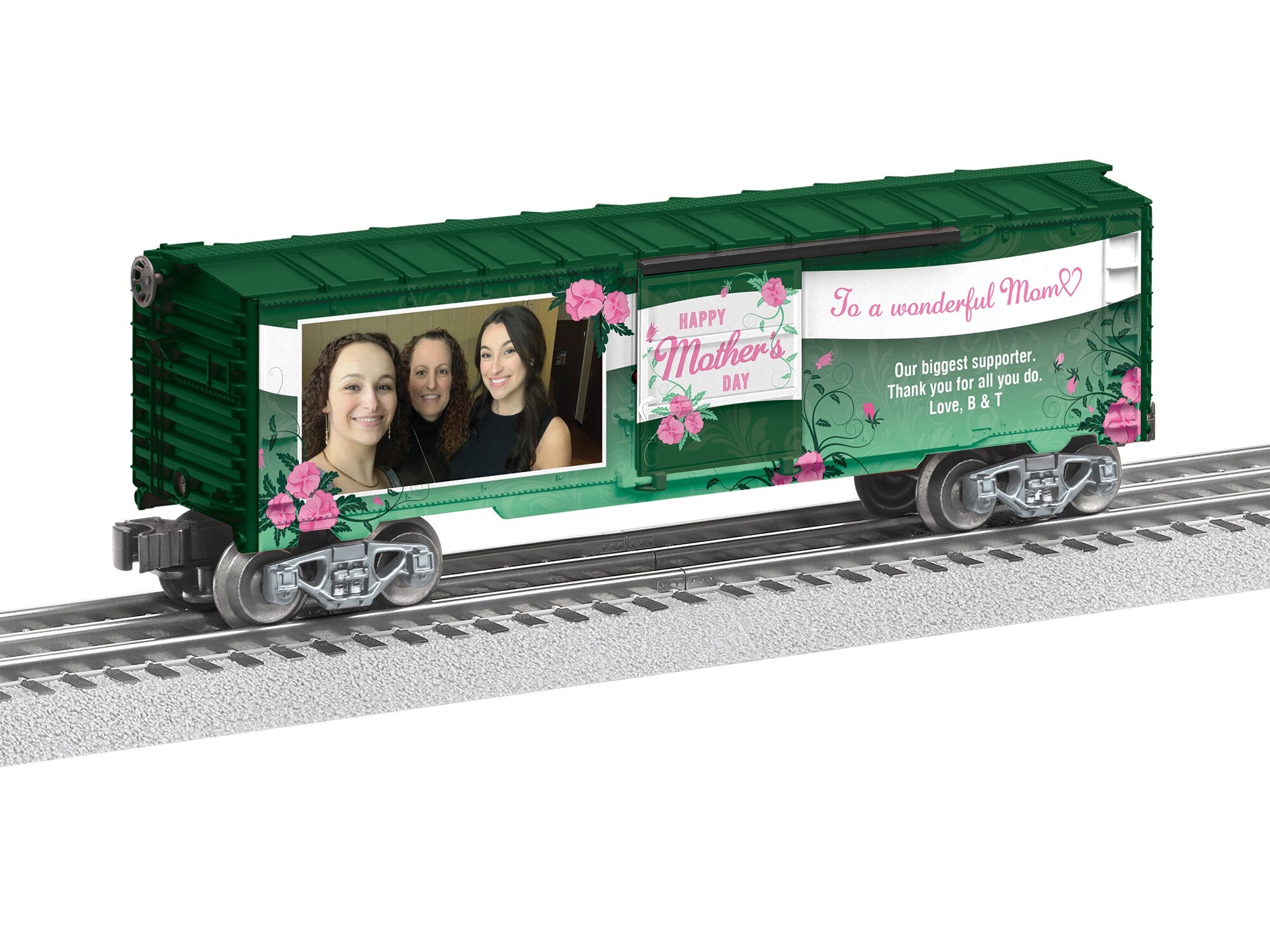 Mother’s Day Personalized Boxcar