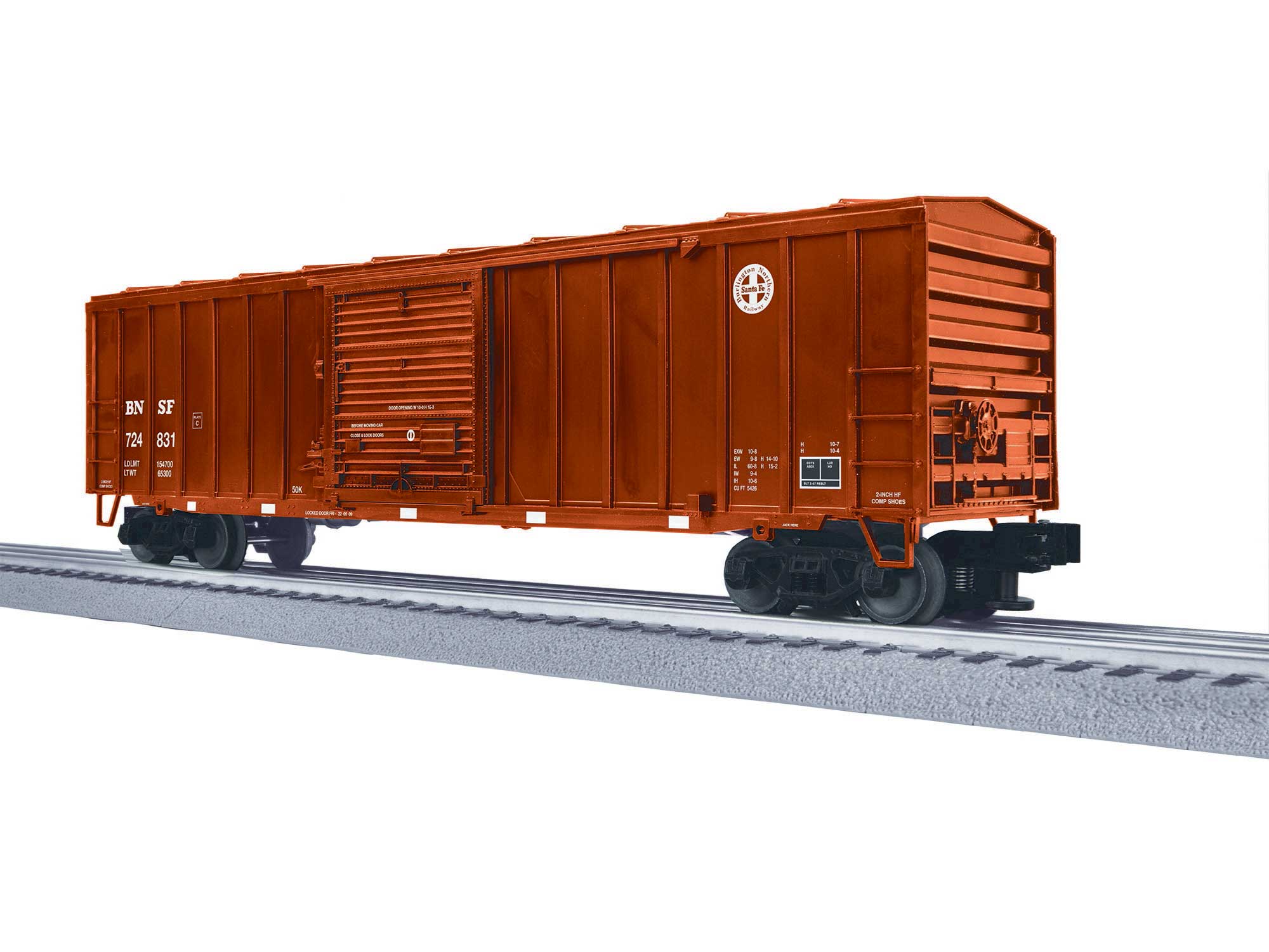 LionScale BNSF 50' Modern Boxcar 6-Pack