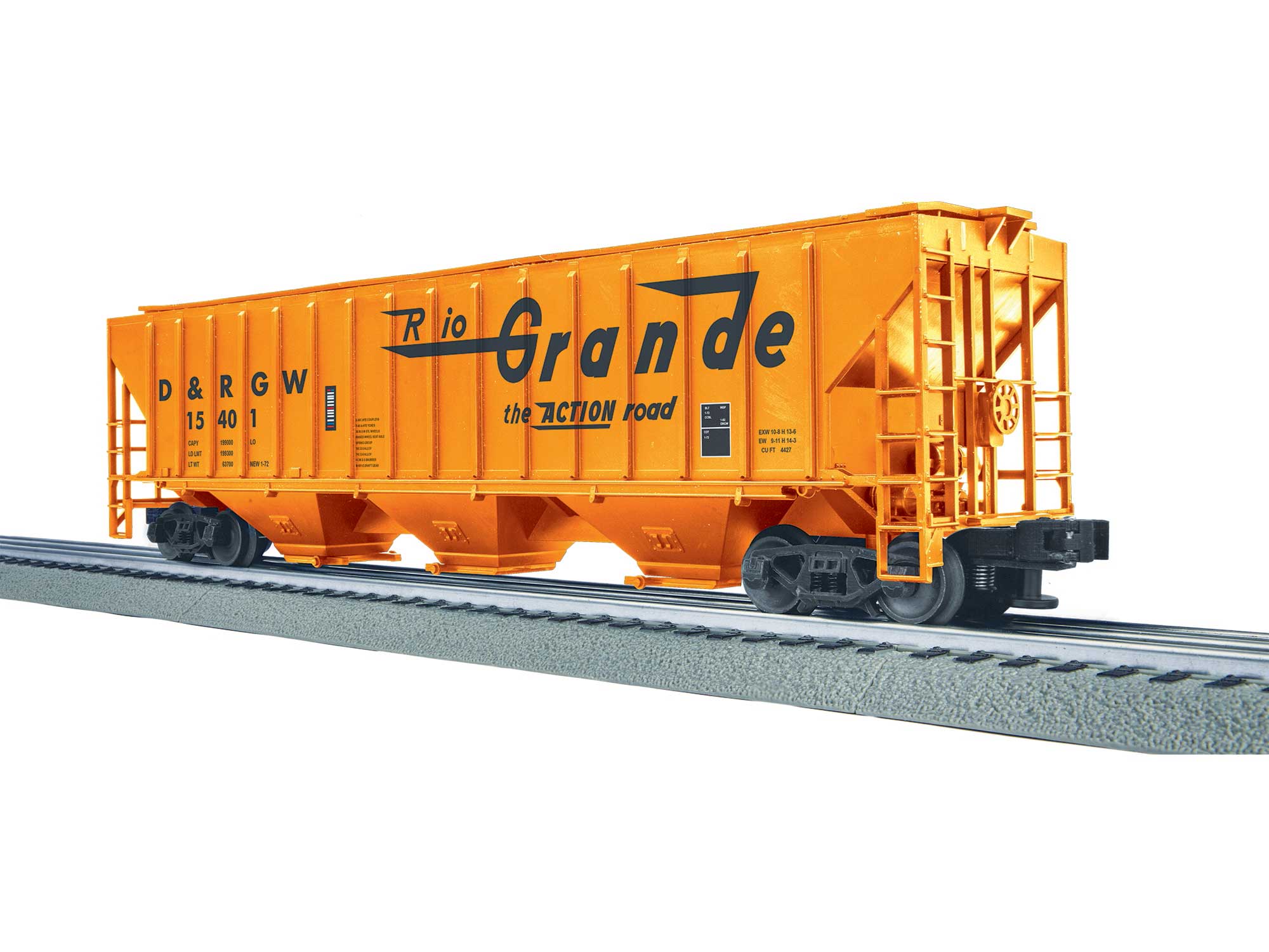O Scale Freight Car Guide 100 Ton Covered Hoppers O Gauge